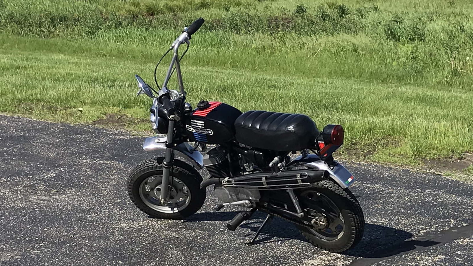 "The Shortster" Harley-Davidson X-90 - An Unusual Two-Stroke Minibike