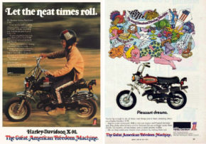 "The Shortster" Harley-Davidson X-90 - An Unusual Two-Stroke Minibike