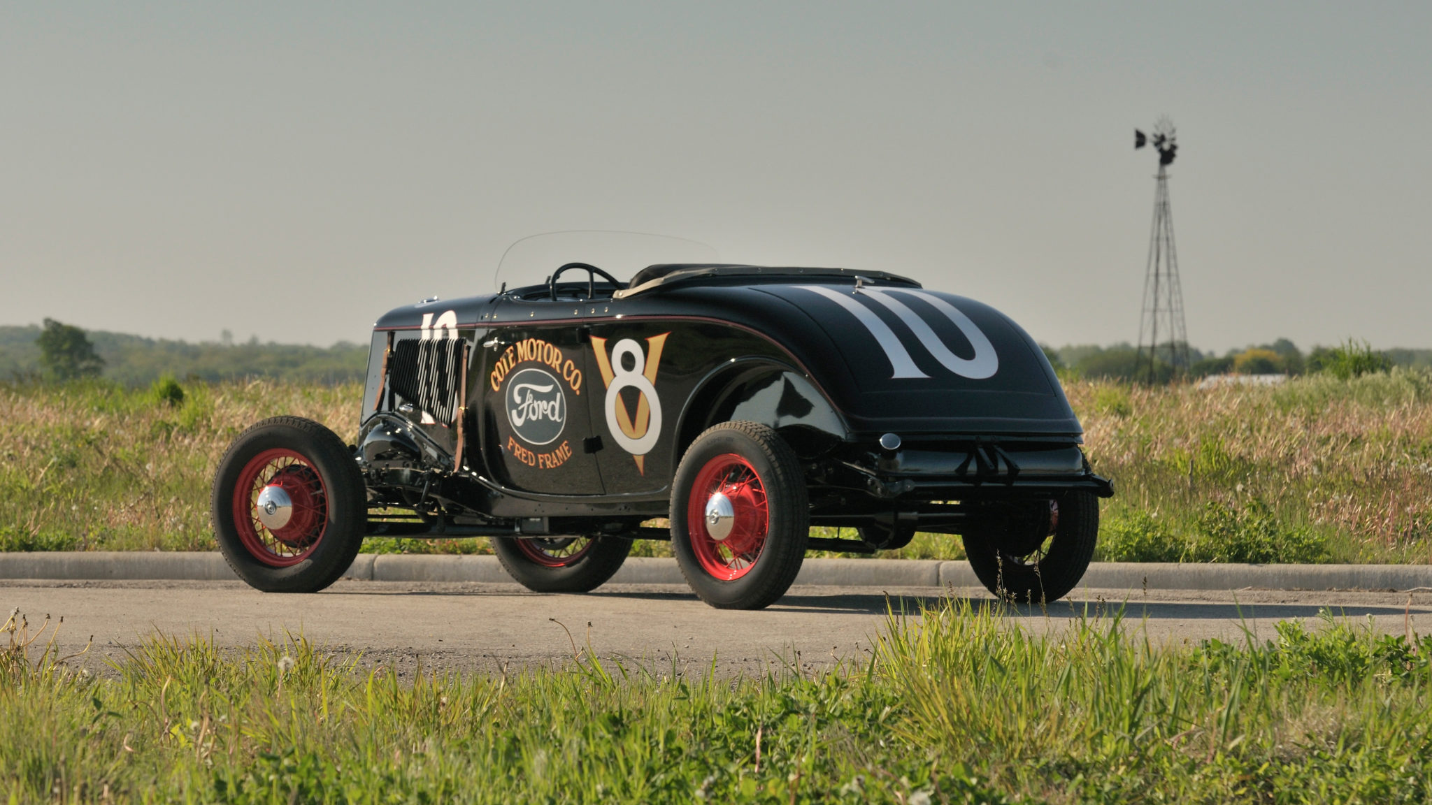 The 1933 Ford V-8 Roadster Elgin Race Car - Winner Of The First ...