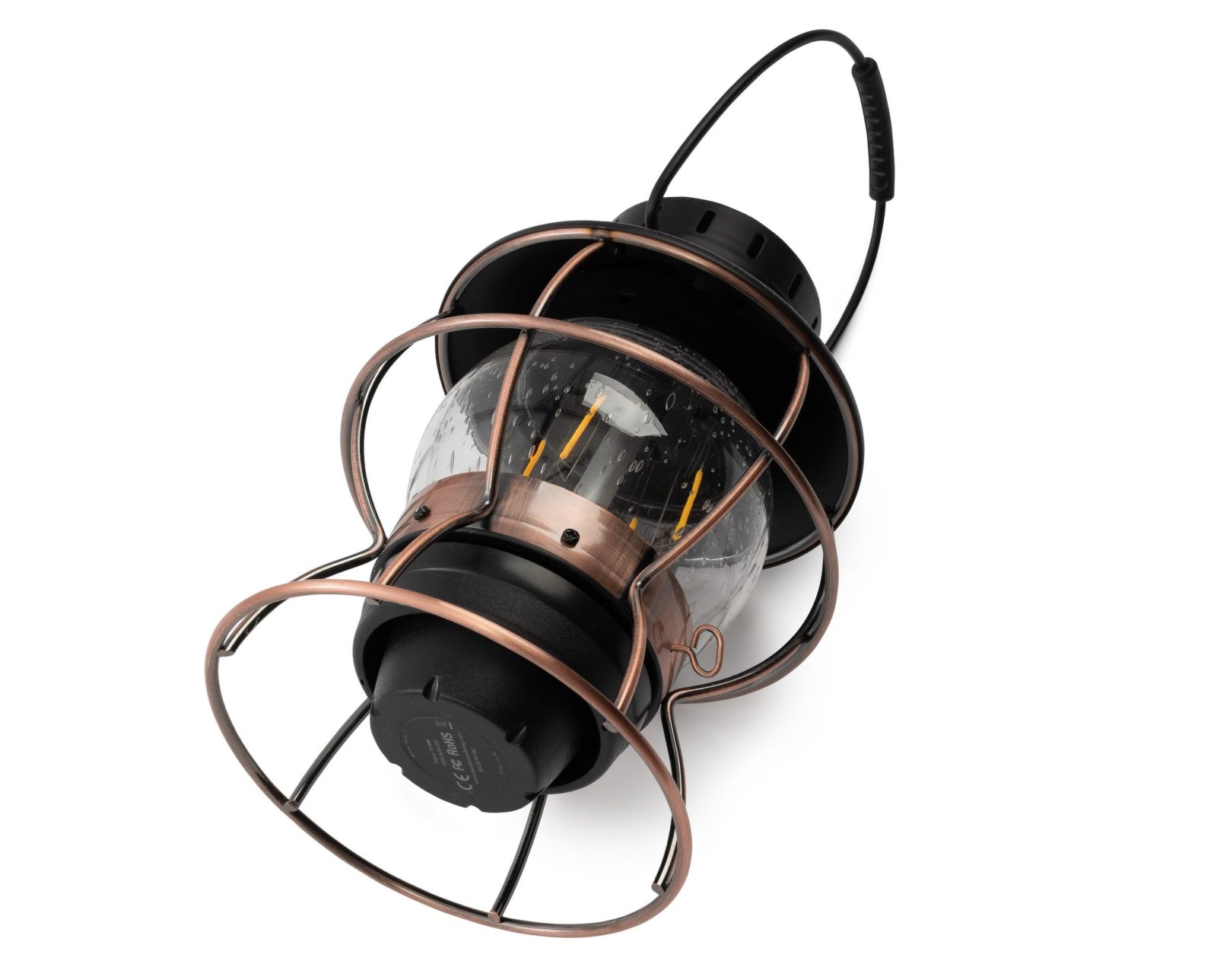The Barebones Railroad Lantern - 100+ Hours Of Camp Light On One Charge
