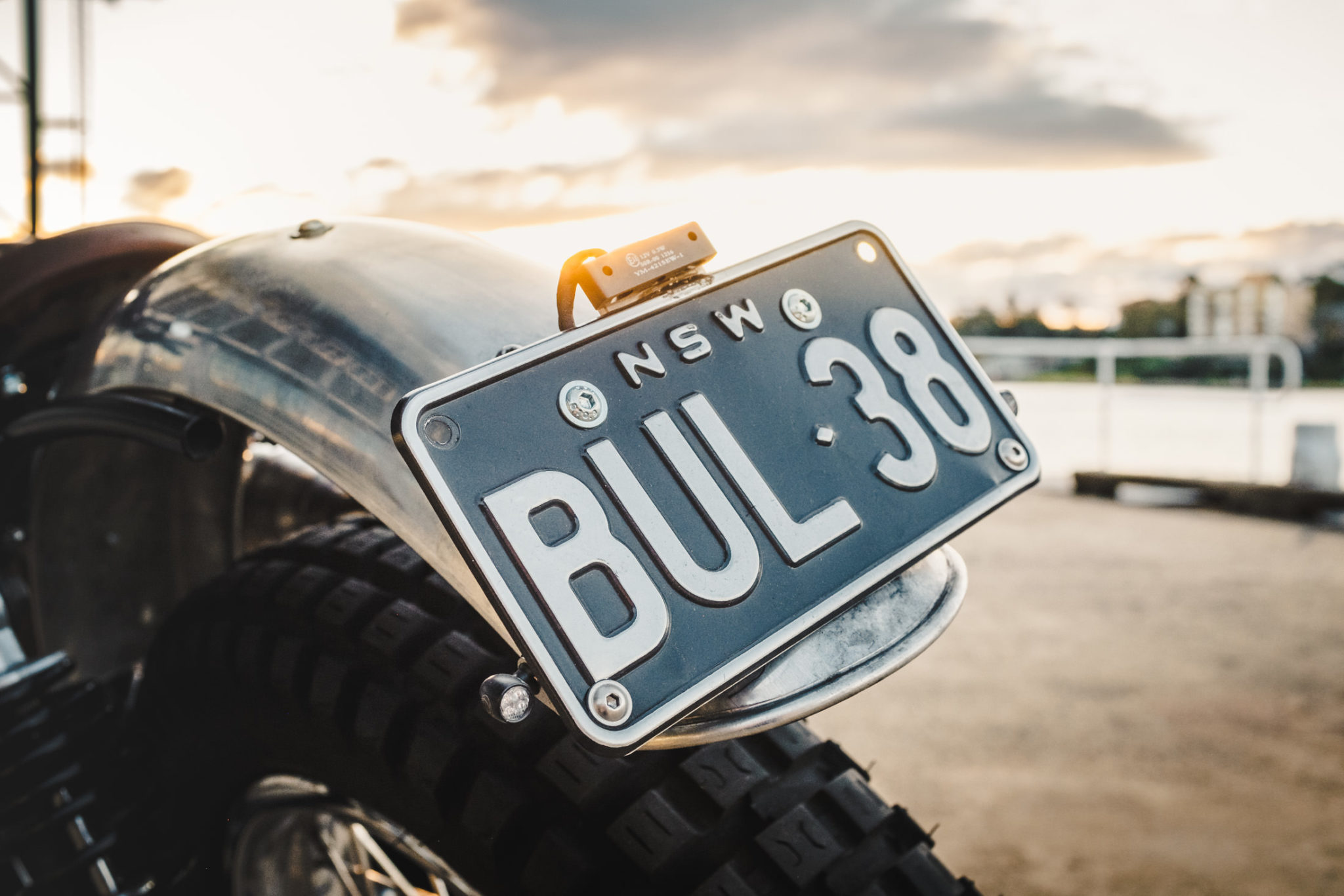 A Custom Royal Enfield Classic 500 Trials Bike by Schlachtwerk