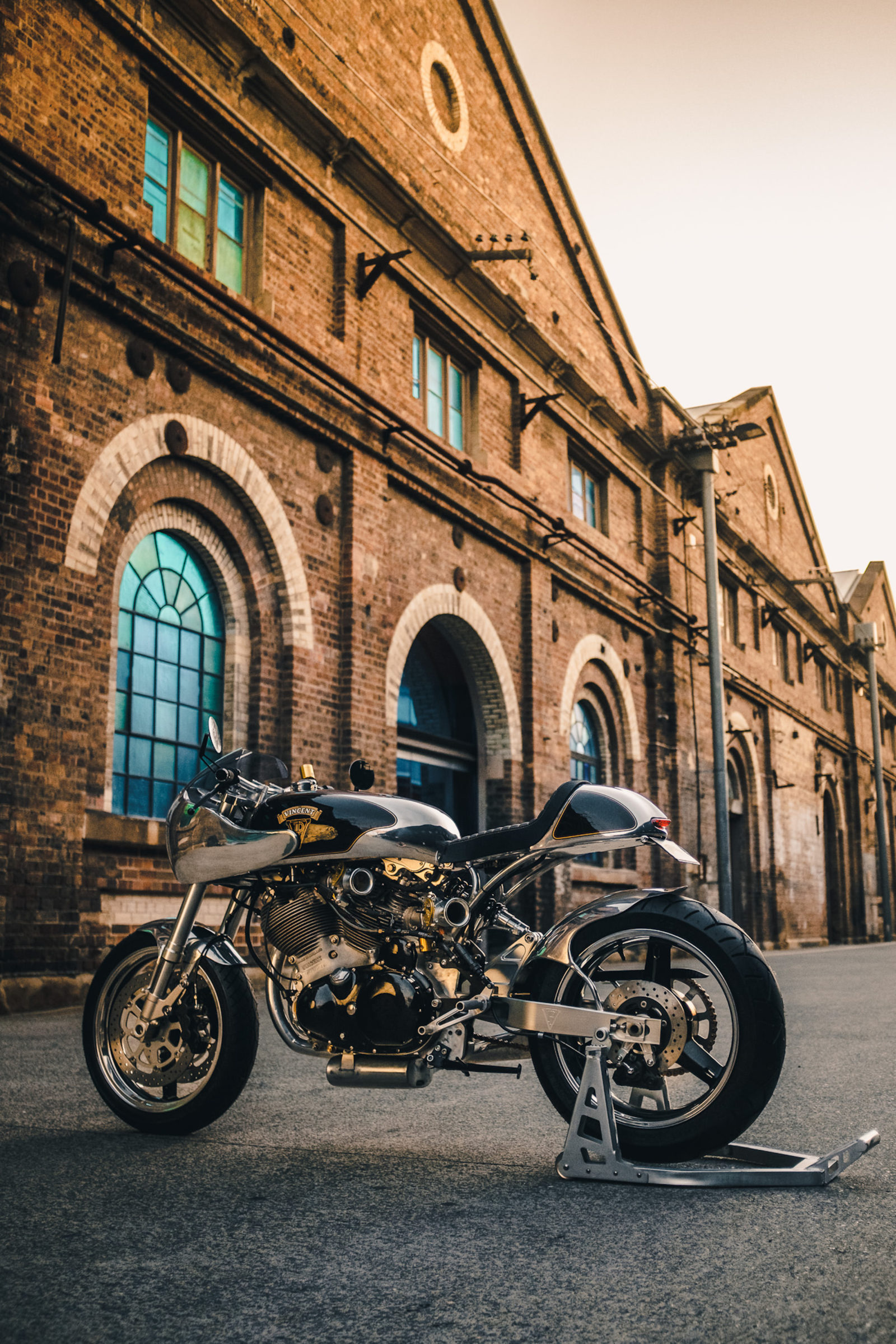 Meet The 21st Century Vincent Black Shadow - Custom Motorcycle Royalty