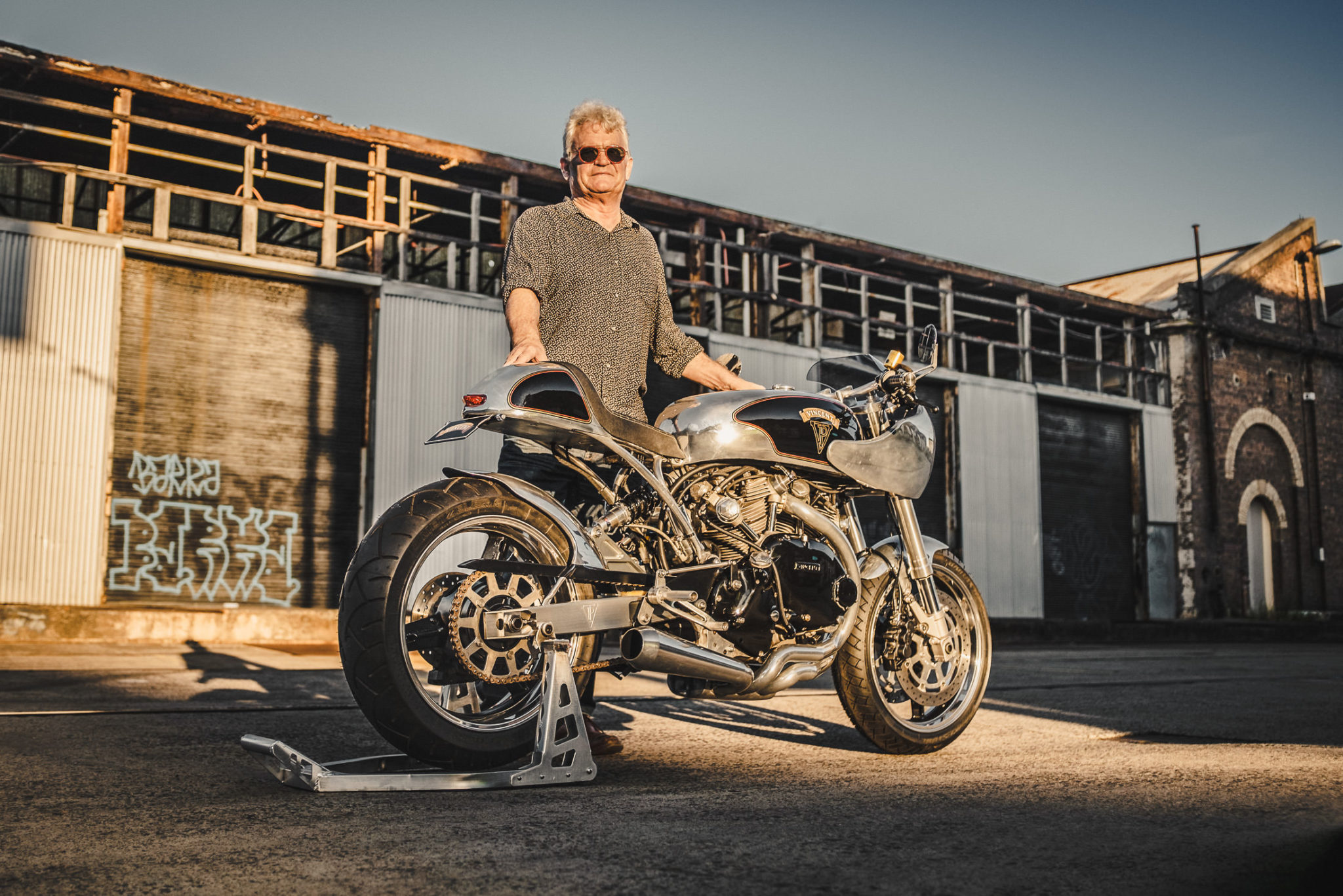 Meet The 21st Century Vincent Black Shadow - Custom Motorcycle Royalty