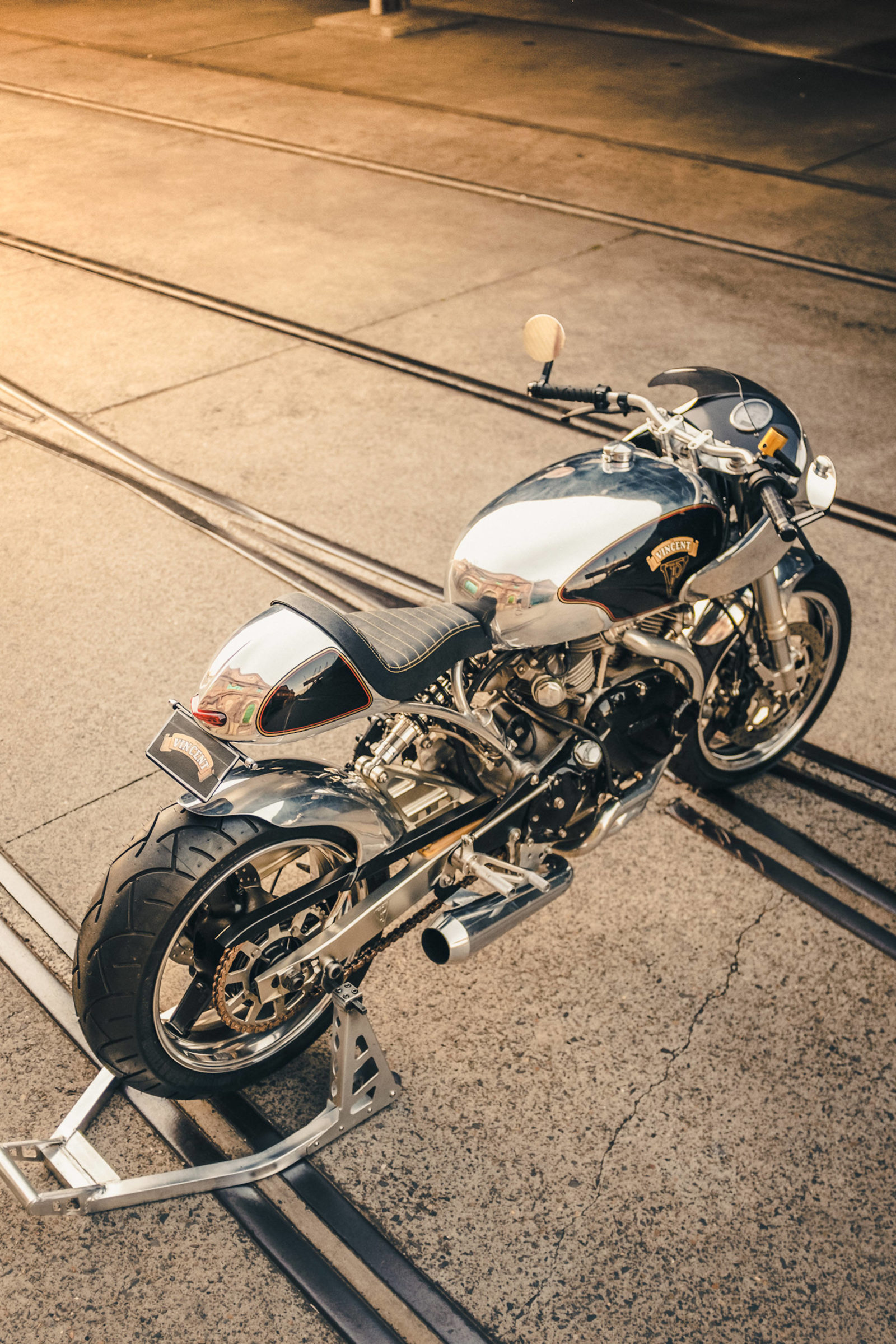 Meet The 21st Century Vincent Black Shadow - Custom Motorcycle Royalty