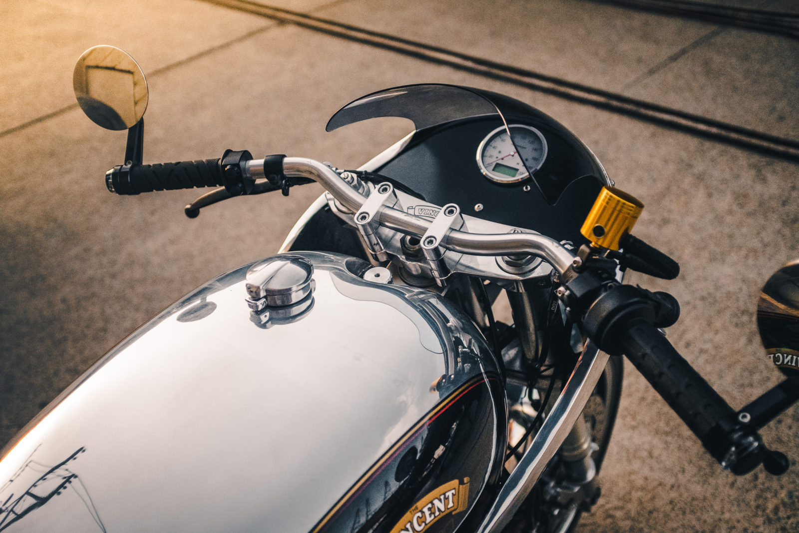 Meet The 21st Century Vincent Black Shadow - Custom Motorcycle Royalty