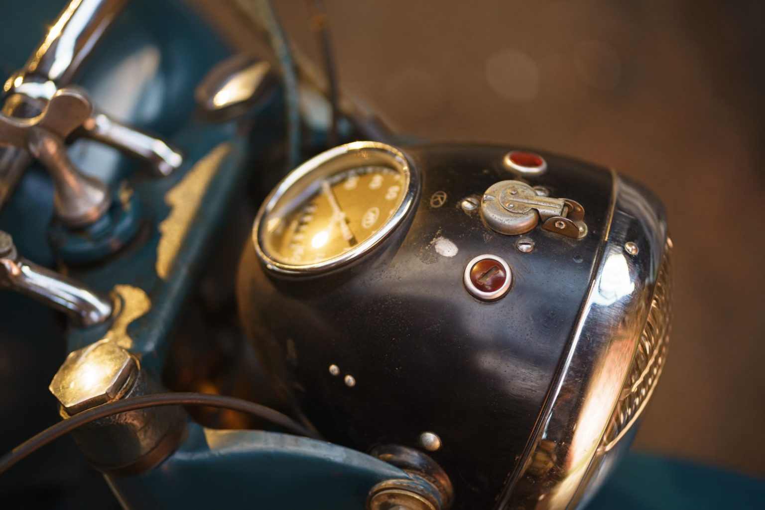 An Original, Unrestored IMZ M-61 Soviet Motorcycle - $6,000 USD