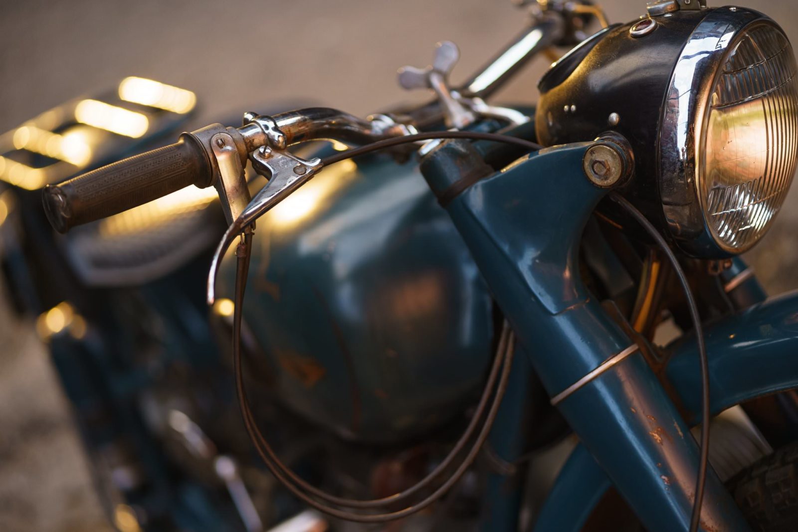 An Original, Unrestored IMZ M-61 Soviet Motorcycle - $6,000 USD