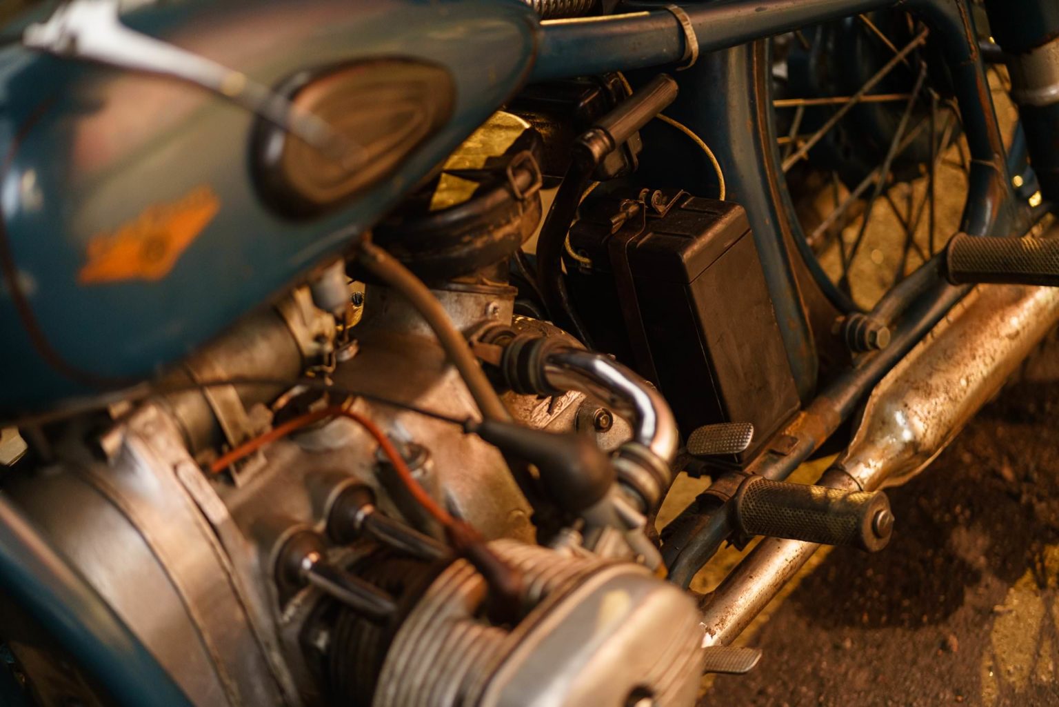 An Original, Unrestored IMZ M-61 Soviet Motorcycle - $6,000 USD