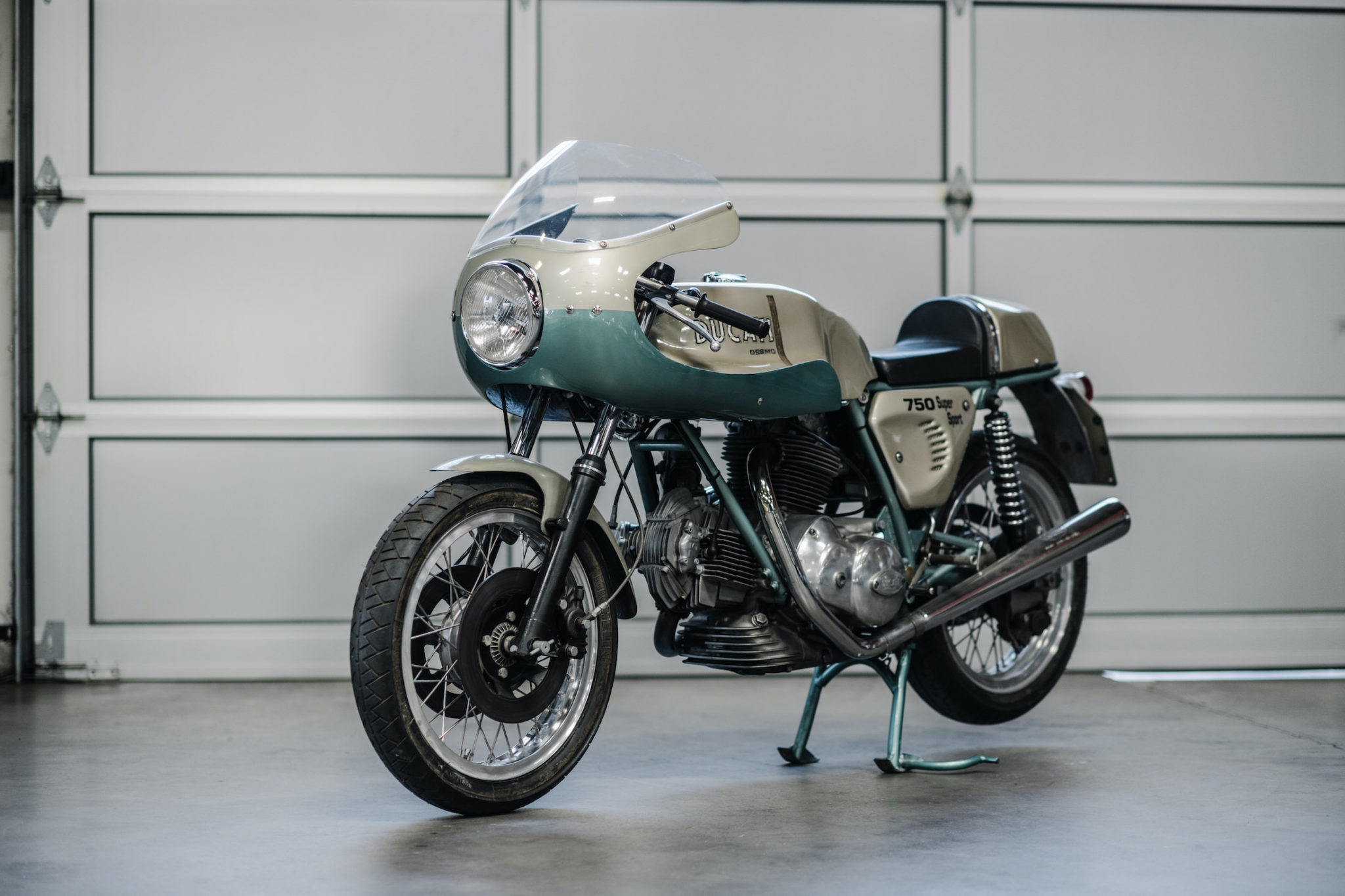 1974 Ducati 750 Super Sport - The "Round Case" Road Legal Race Bike