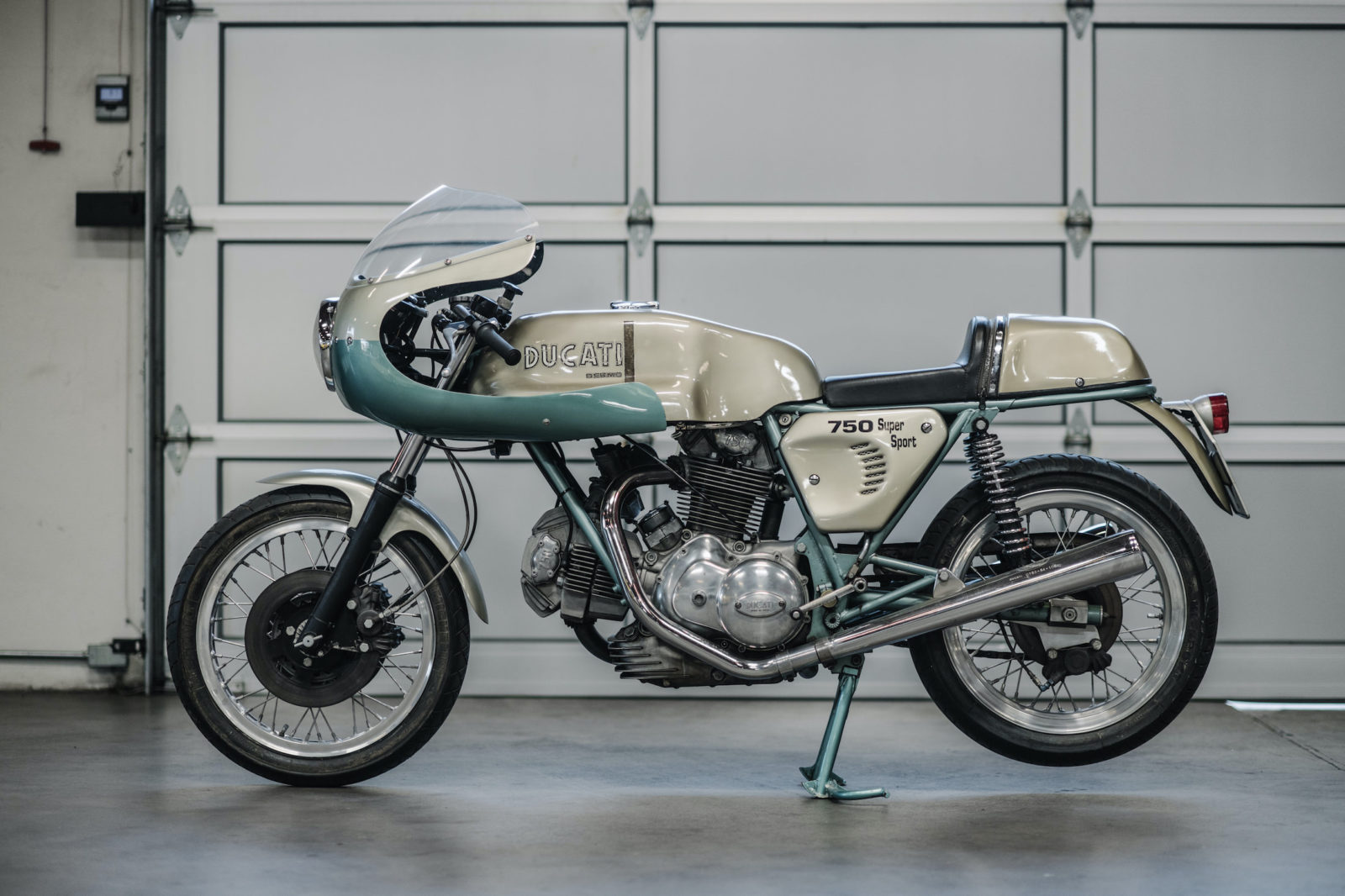 1974 Ducati 750 Super Sport - The "Round Case" Road Legal Race Bike