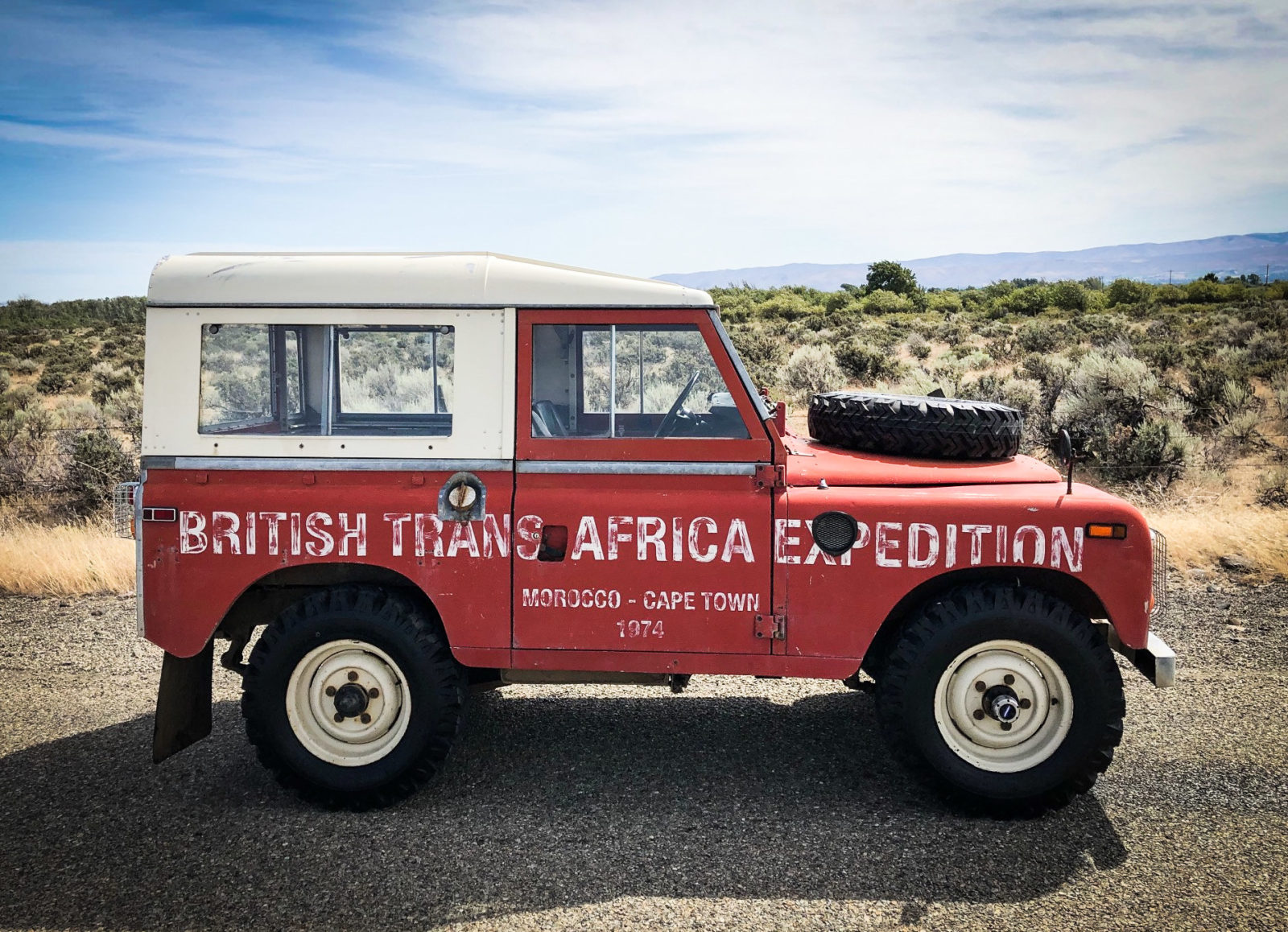 Land Rover Series 3 - British Trans-Africa Expedition Livery