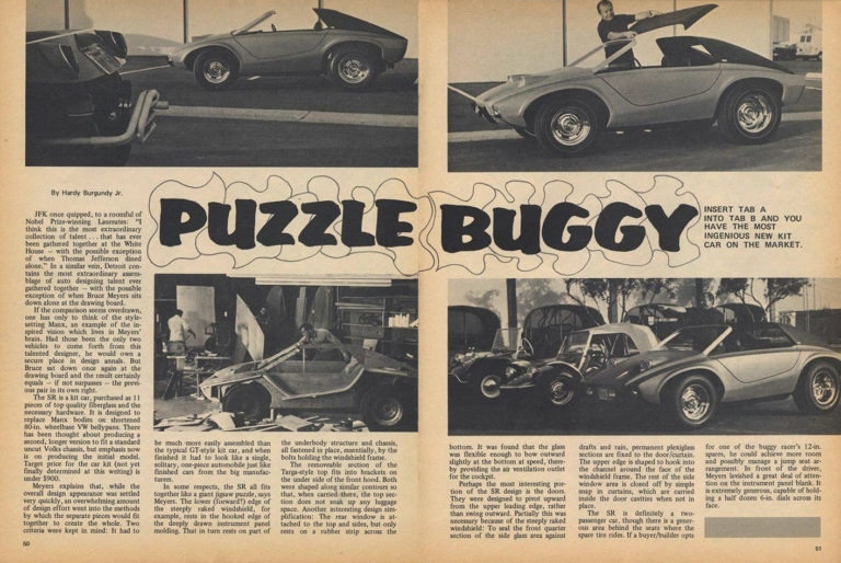 Unusual Project Car: An Original Meyers Manx SR – 1 of 200 Ever Made