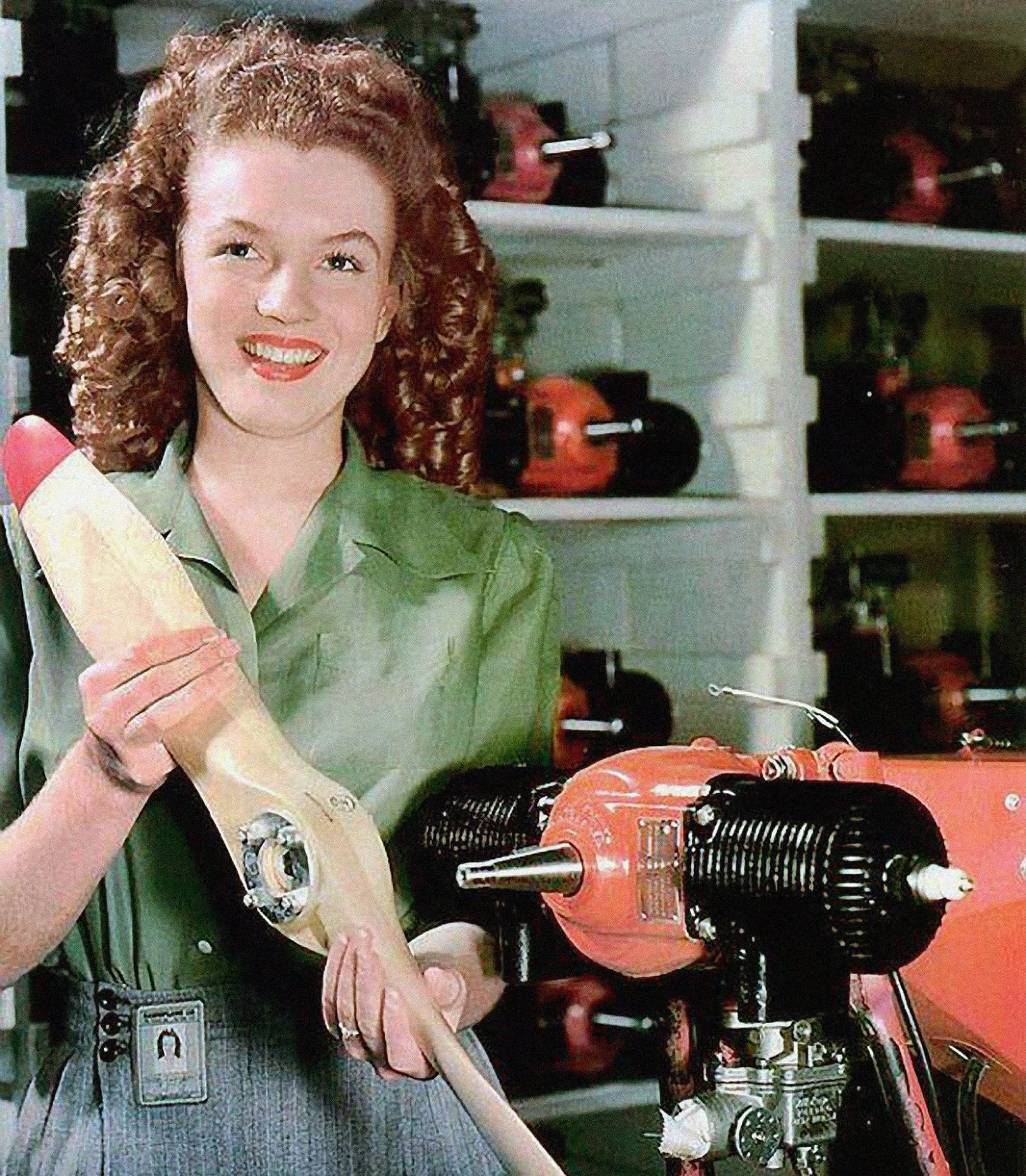 A Radioplane OQ-3 Engine – A Story About Marilyn Monroe, Ronald Reagan ...