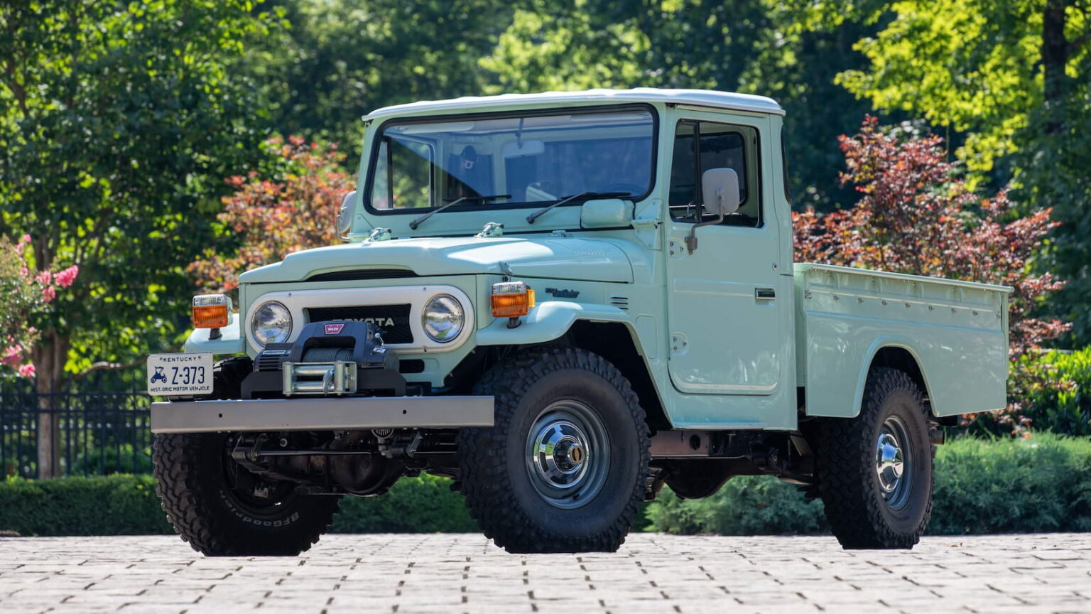 Toyota FJ45 Land Cruiser Pickup - With a 345 hp Chevrolet Ram Jet 350 V8