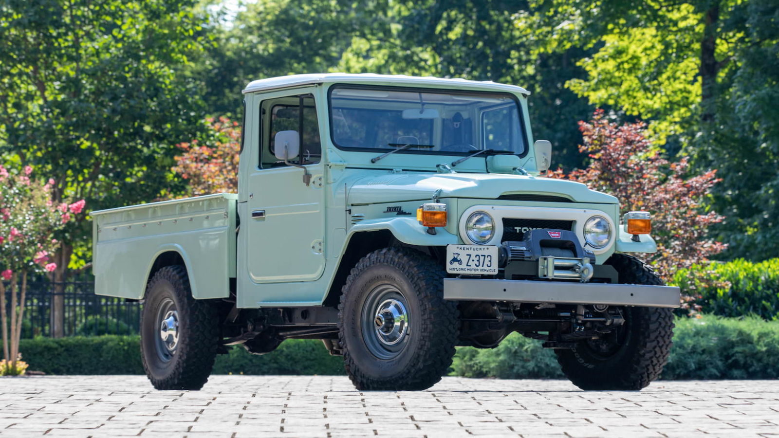 Toyota FJ45 Land Cruiser Pickup - With a 345 hp Chevrolet Ram Jet 350 V8
