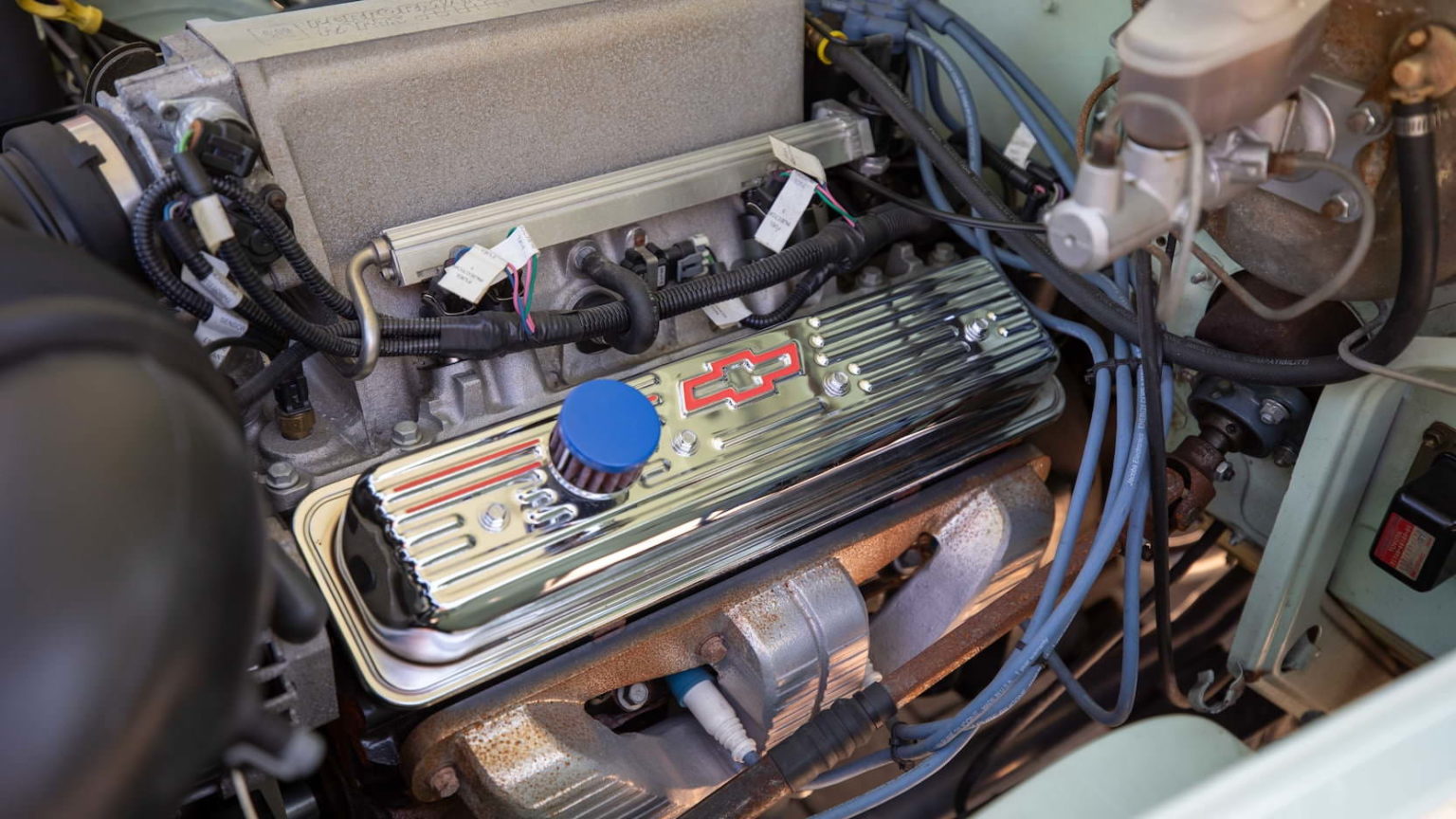 Toyota FJ45 Land Cruiser Pickup - With a 345 hp Chevrolet Ram Jet 350 V8