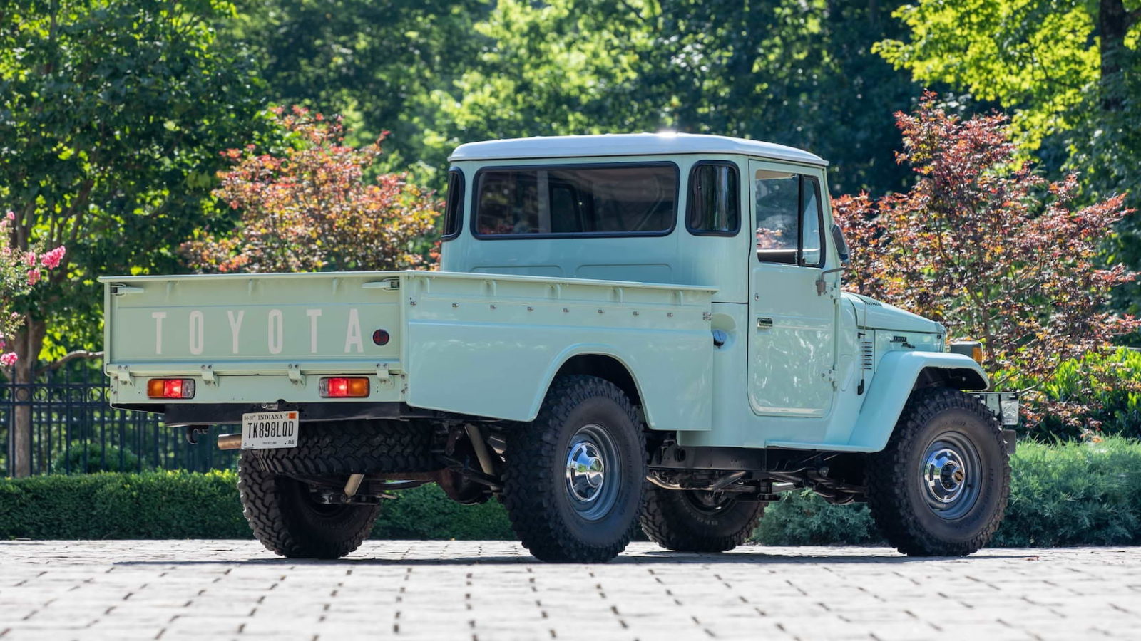 Toyota FJ45 Land Cruiser Pickup - With a 345 hp Chevrolet Ram Jet 350 V8