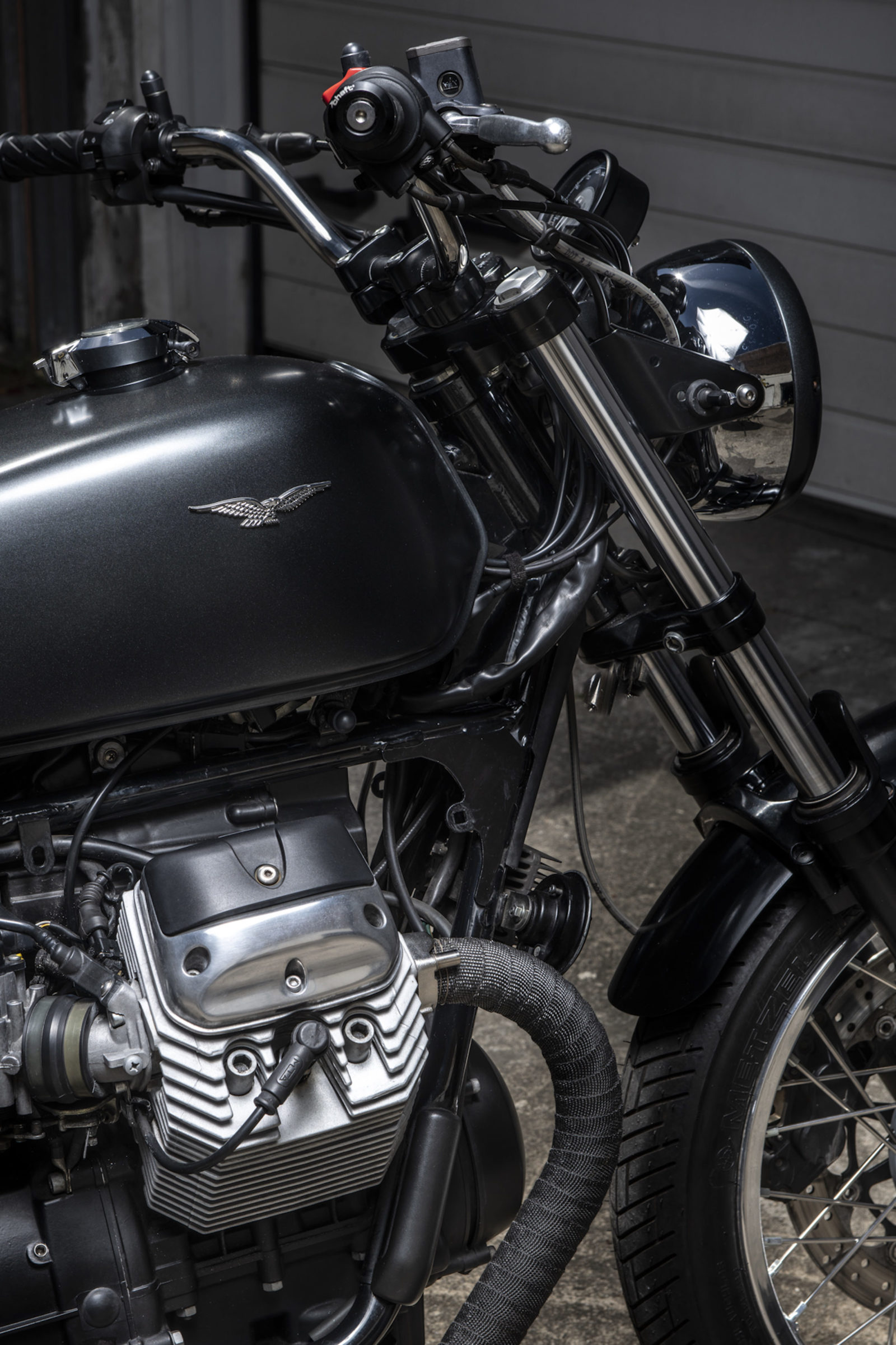 A Custom Moto Guzzi Nevada 750 - TOMA #21 by TOMA Customs