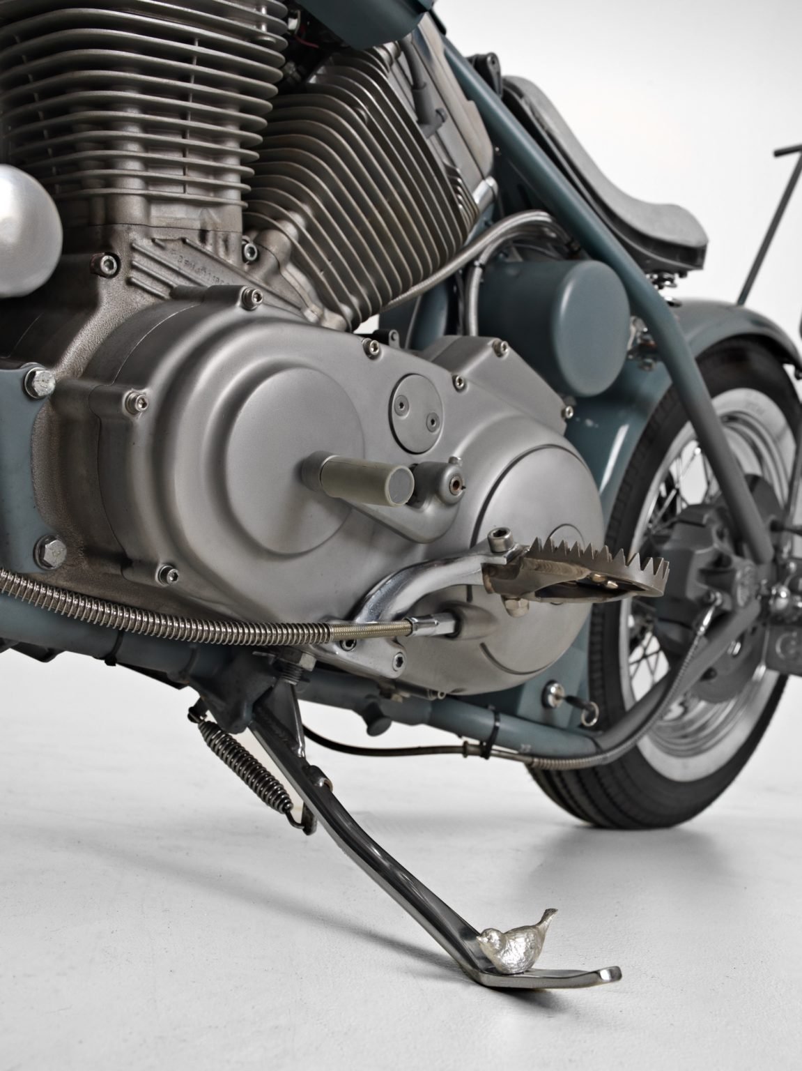 Fifty Shades Of Grey - A Custom Harley-Davidson Sportster by Black Lanes