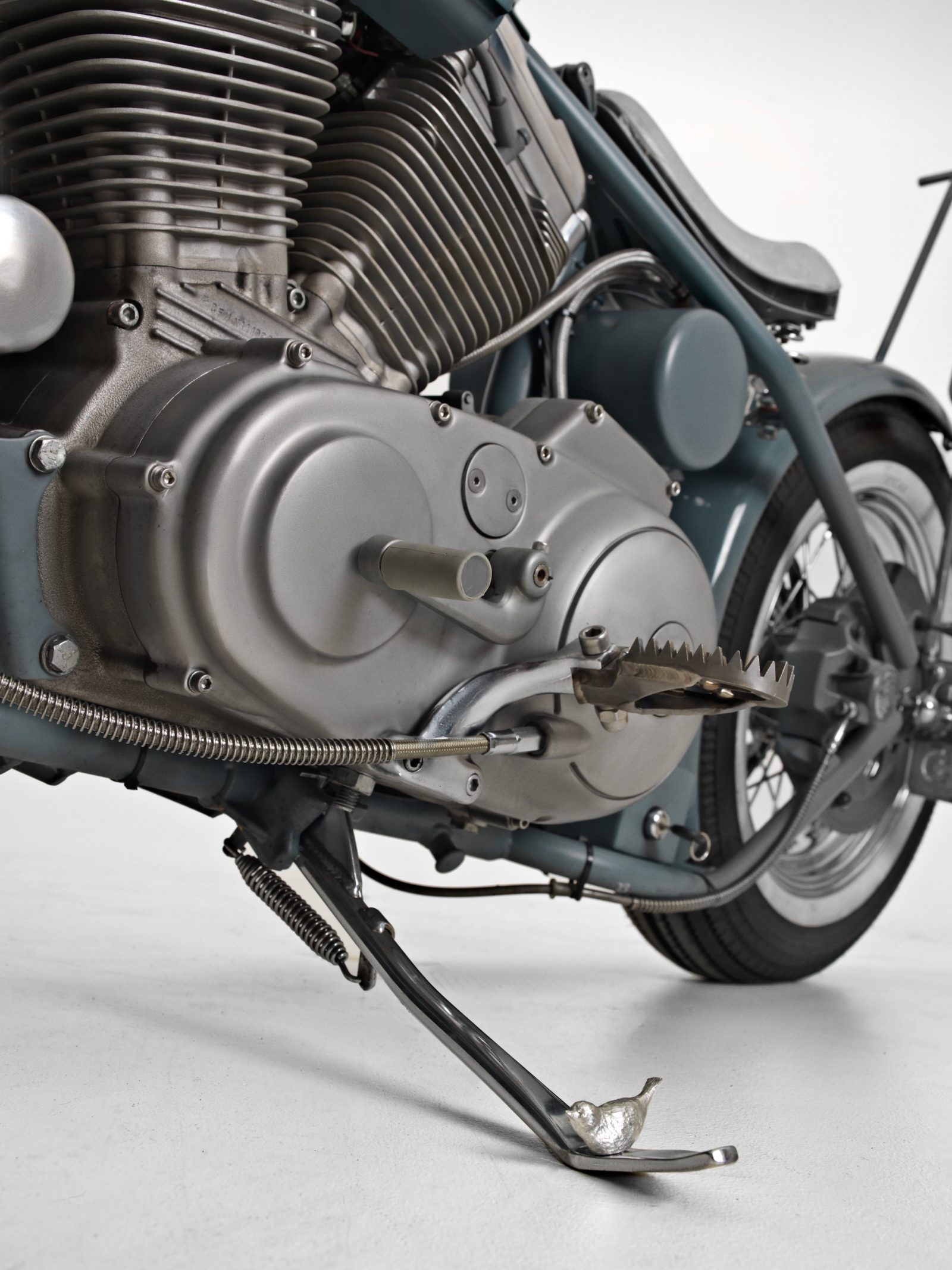 Fifty Shades Of Grey - A Custom Harley-Davidson Sportster by Black Lanes