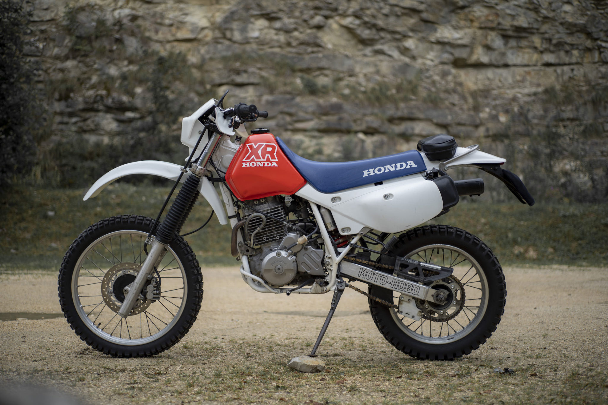 A Custom Honda XR650L by Sea Of Rocks