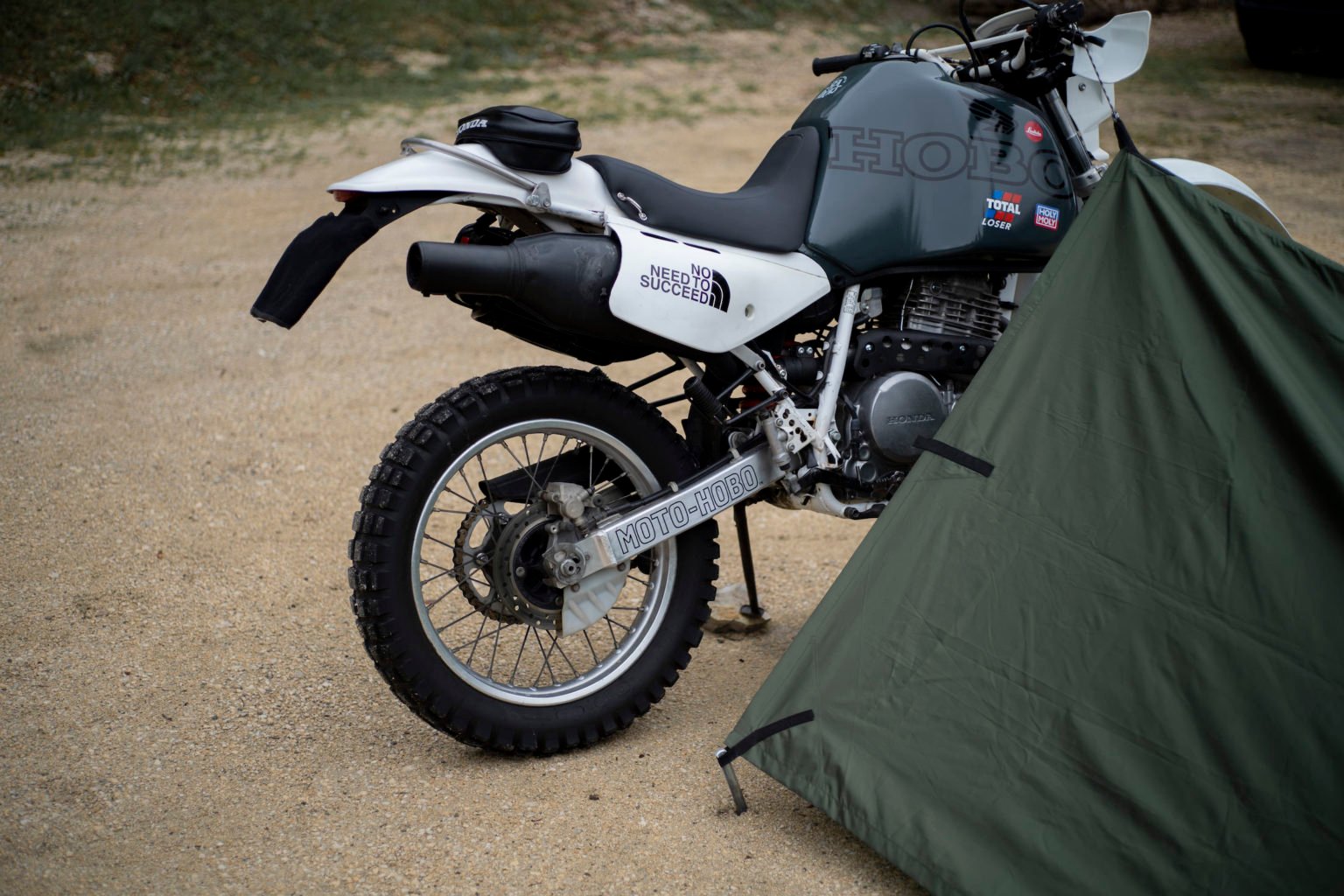 A Custom Honda XR650L by Sea Of Rocks