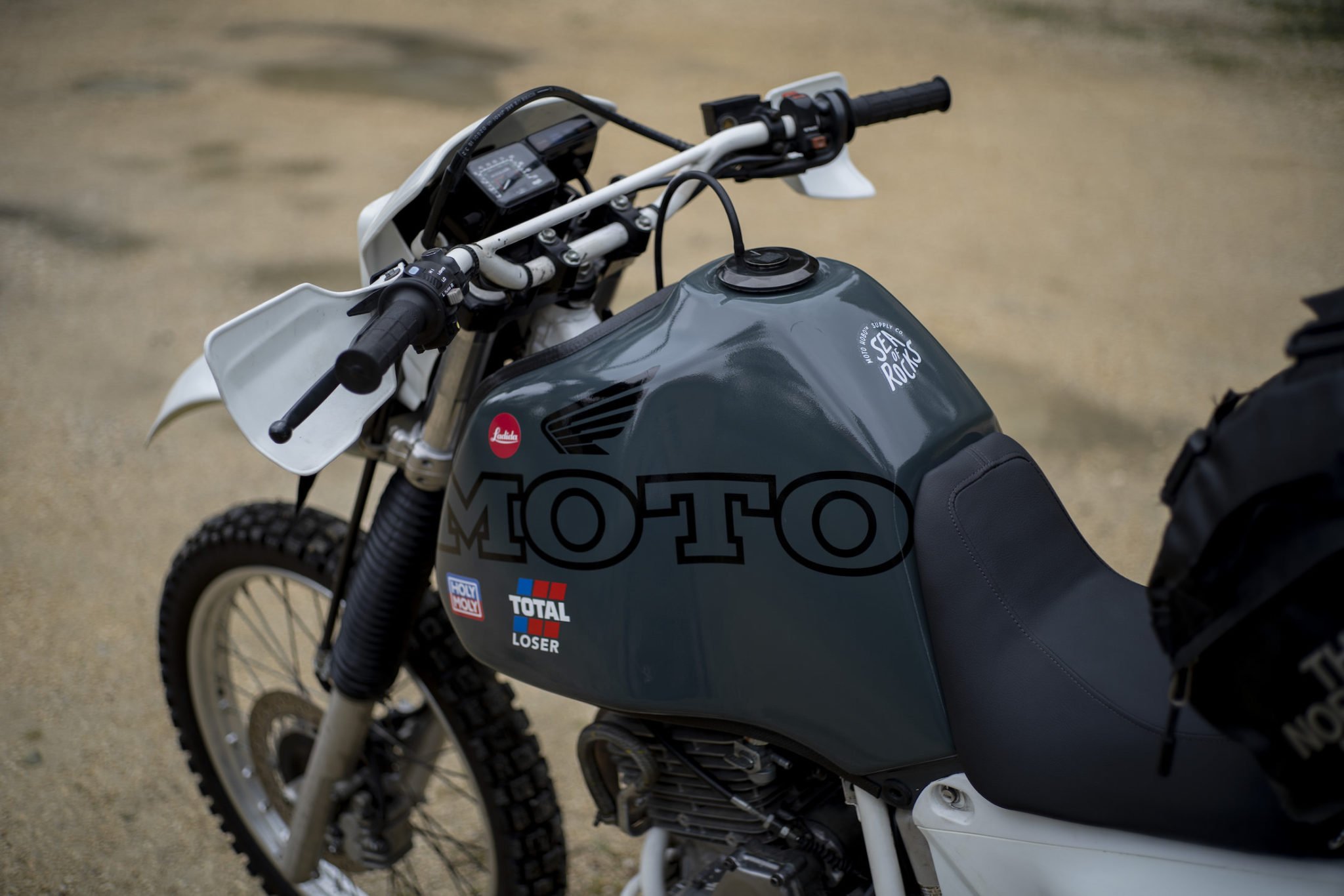 A Custom Honda XR650L by Sea Of Rocks