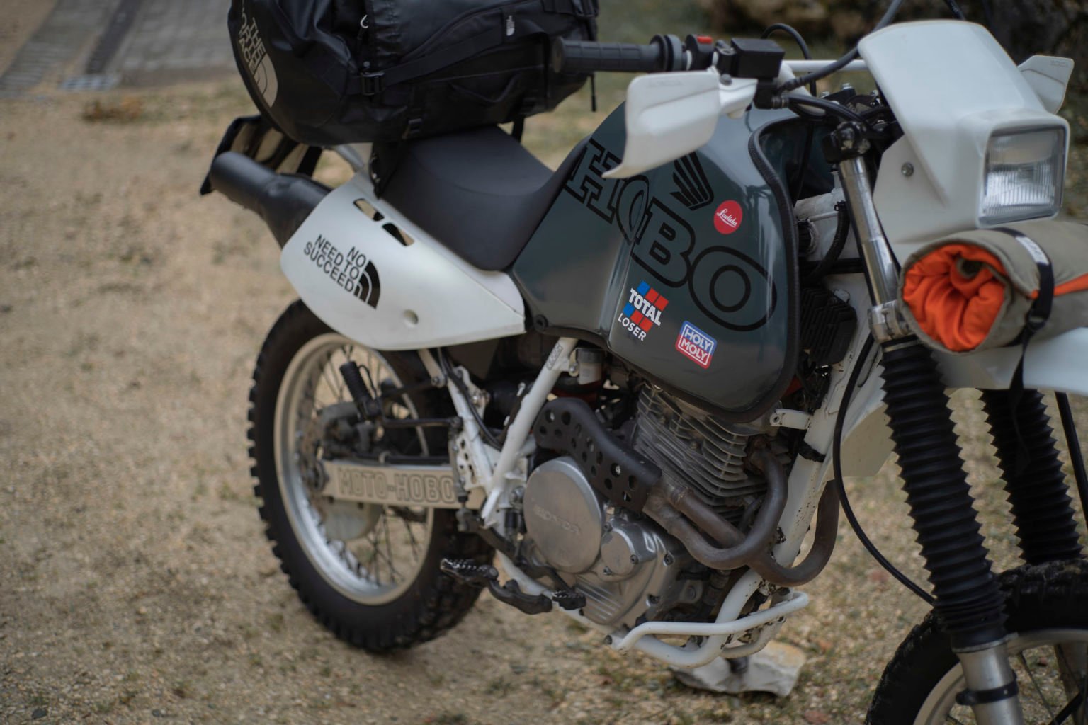 A Custom Honda XR650L by Sea Of Rocks
