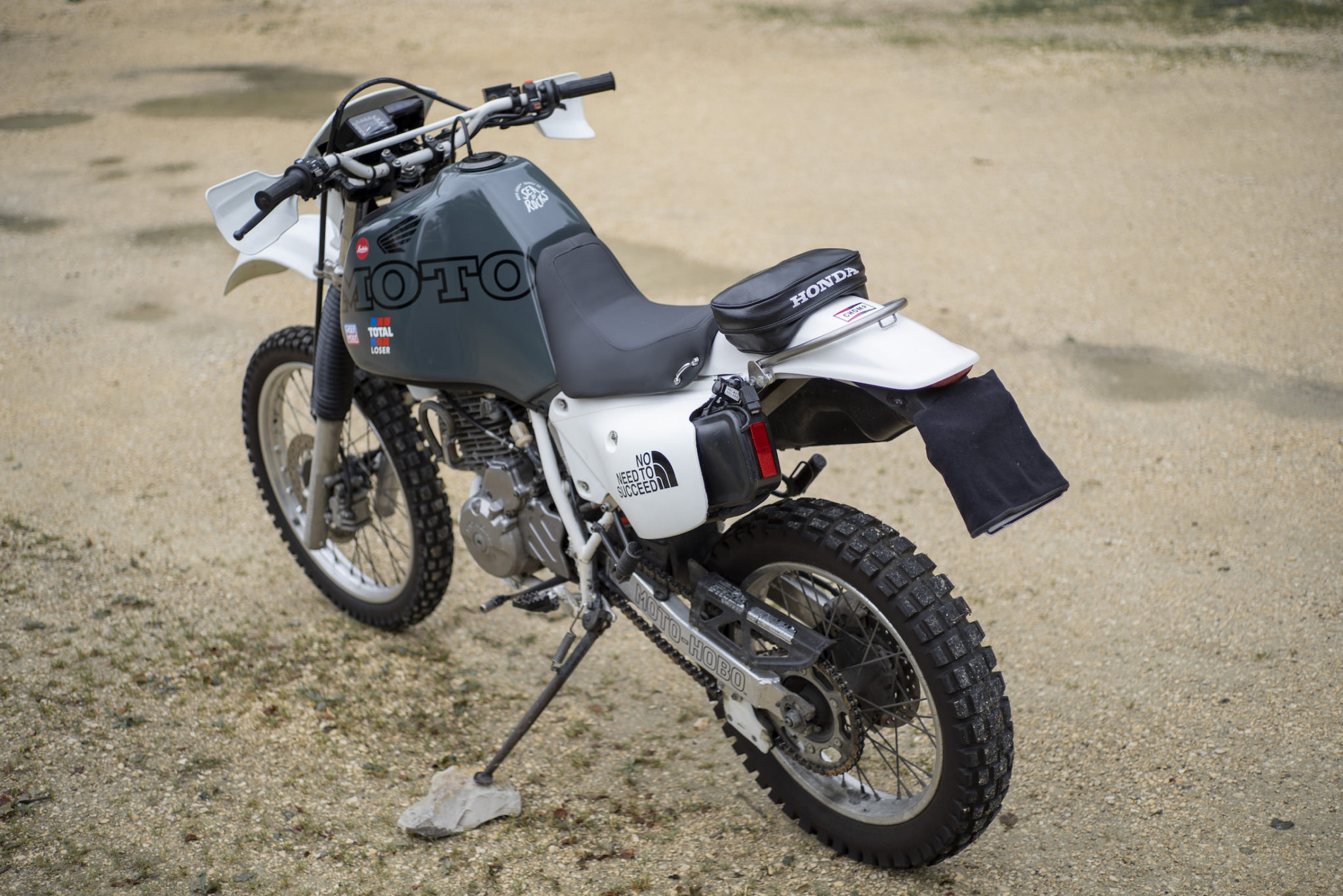 A Custom Honda XR650L by Sea Of Rocks