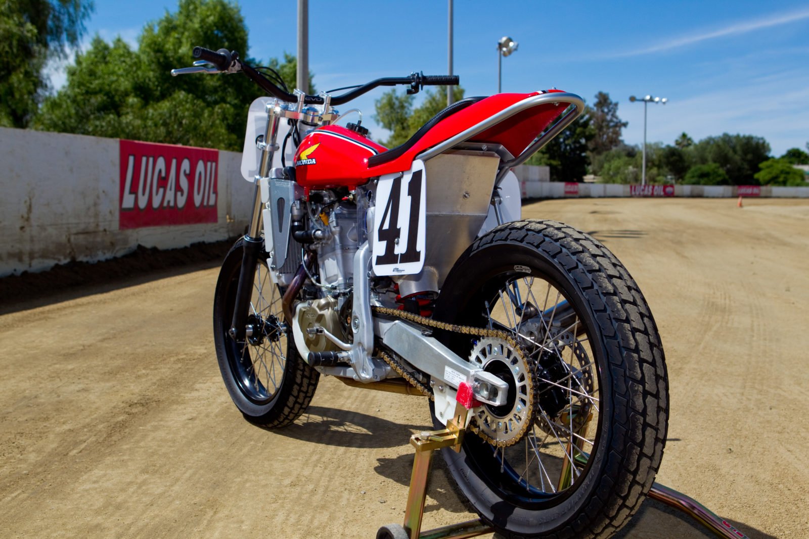A Honda XR650R Custom Flat Tracker by Mule Motorcycles