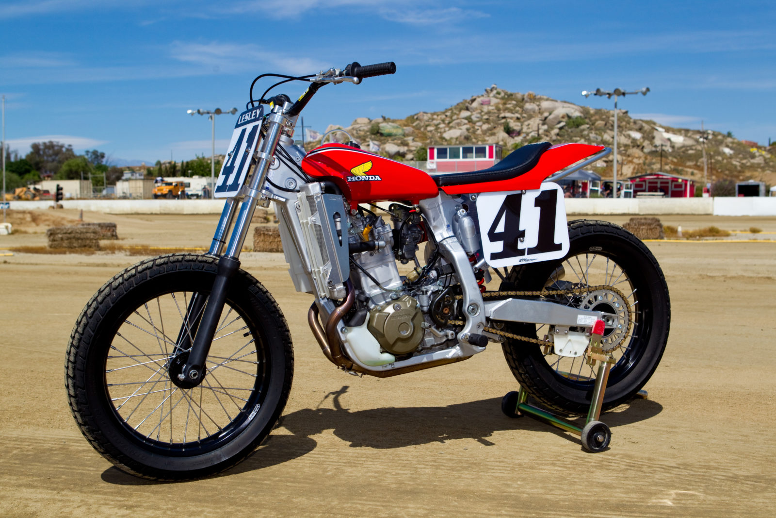A Honda XR650R Custom Flat Tracker by Mule Motorcycles