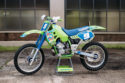 A Beautiful Kawasaki KX250 Rebuilt by Hold Fast Chicago