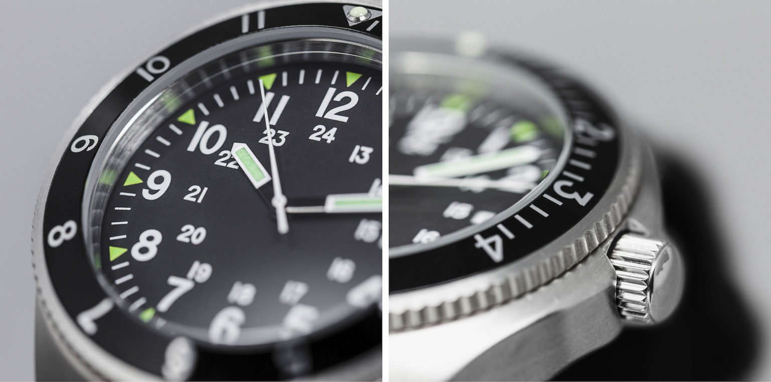 Rotate North Tempest - A Classic Navigator's Watch - $308 USD