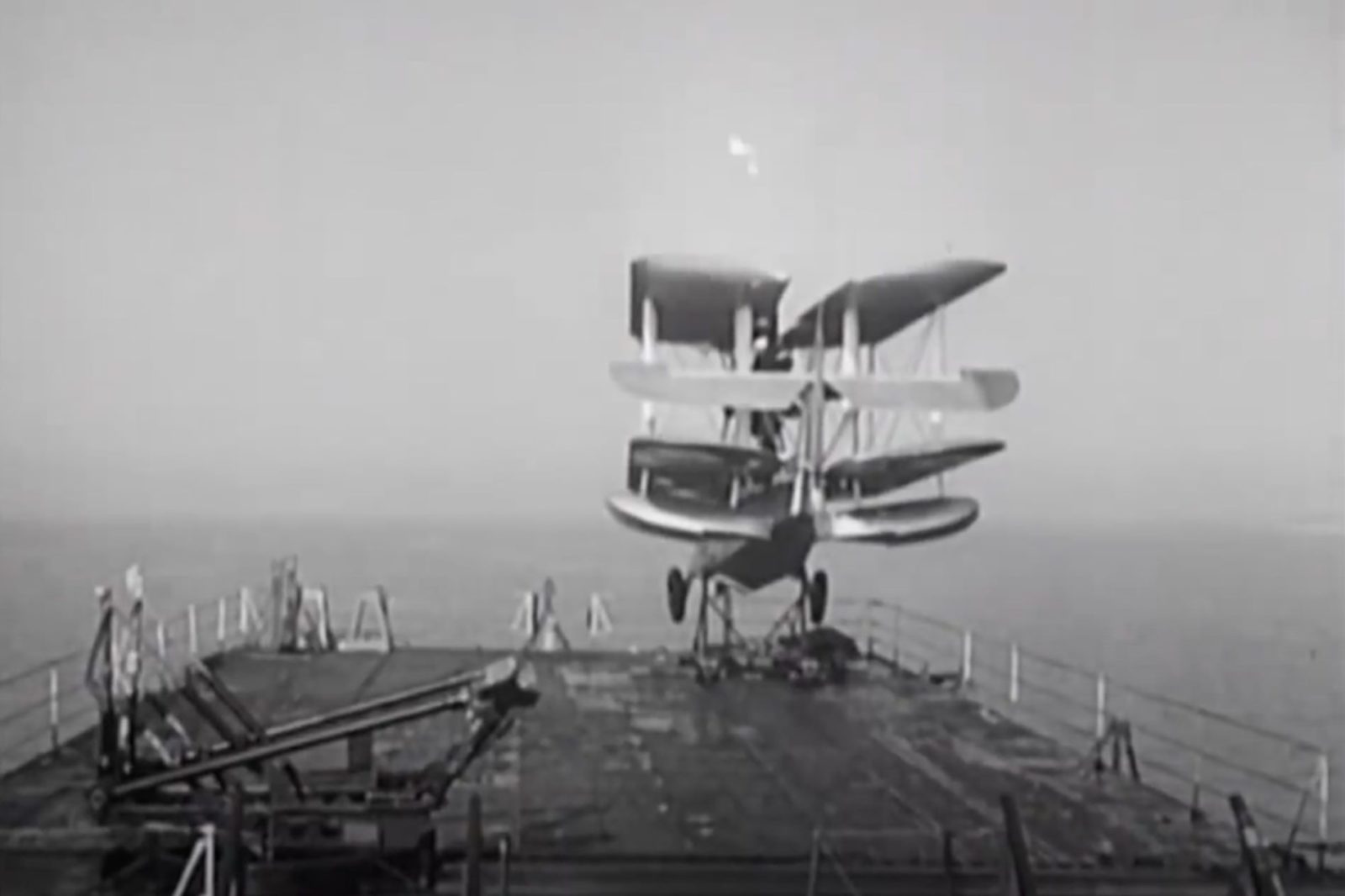 Royal Navy WWII Instructional Film: Catapult Ships