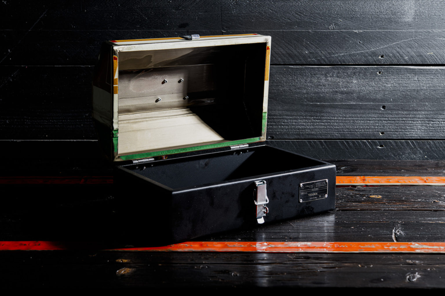 Toolboxes Made From Recycled Oil Barrels by Vibrazioni Art-Design