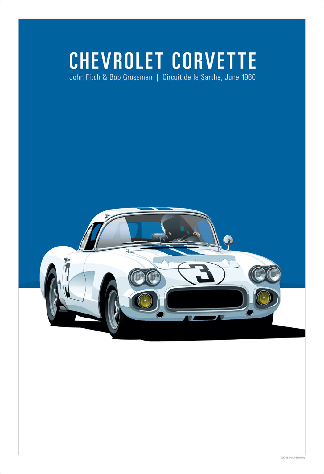 Racing Legends - A New Series of Poster Prints by Arthur Schening