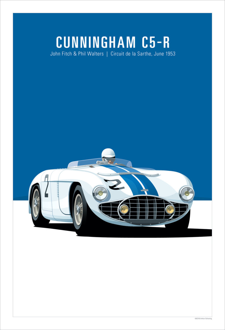 Racing Legends - A New Series of Poster Prints by Arthur Schening