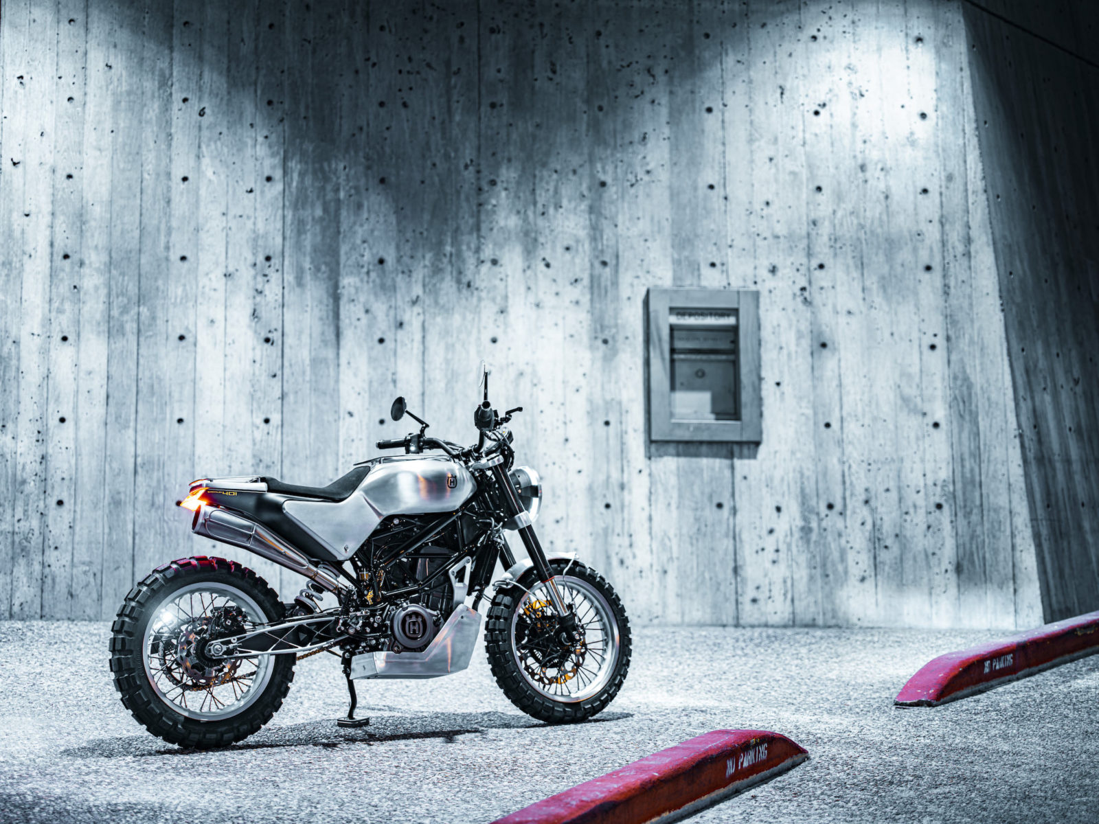 A Custom Husqvarna Svartpilen 401 by Revival Cycles