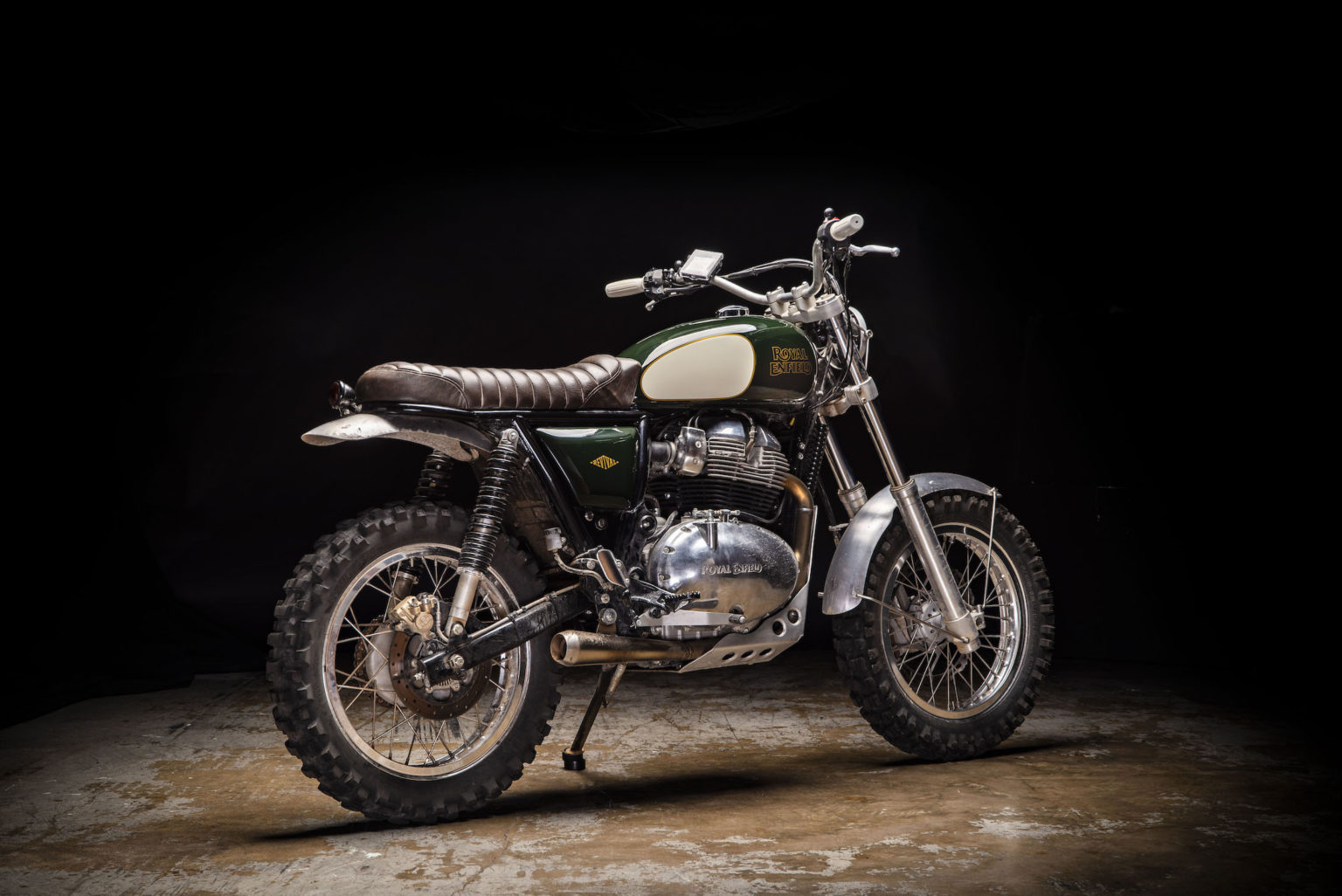Royal Enfield Interceptor “Desert Runner” by Revival Cycles