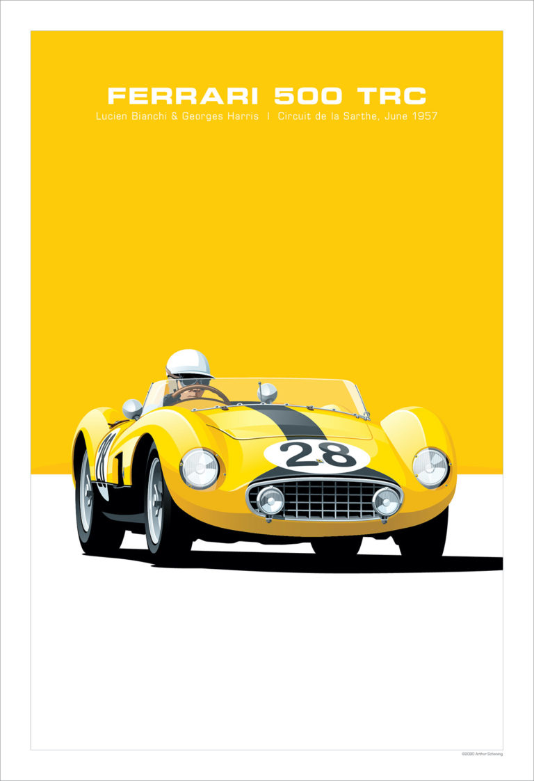 Racing Legends - A New Series of Poster Prints by Arthur Schening