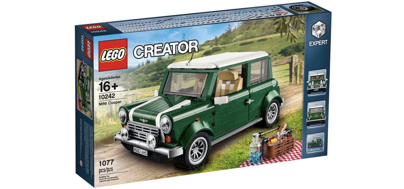 The Lego Creator Expert Mini Cooper – A 1,077 Piece Kit