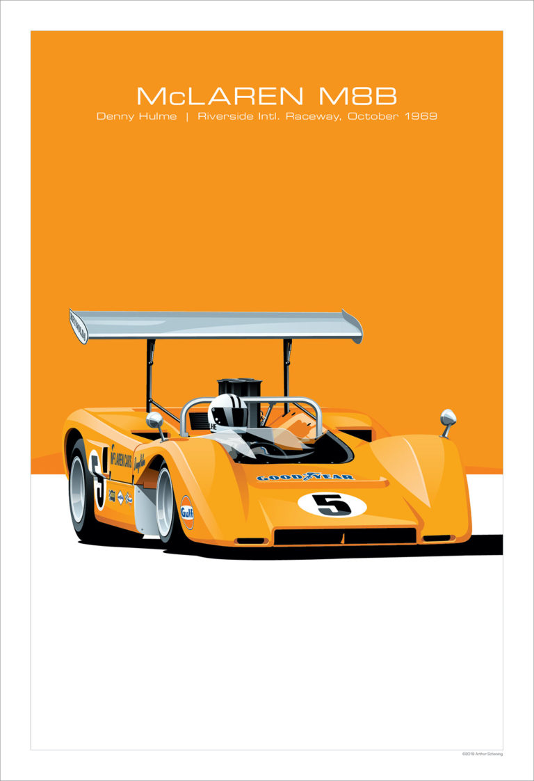 Racing Legends - A New Series of Poster Prints by Arthur Schening