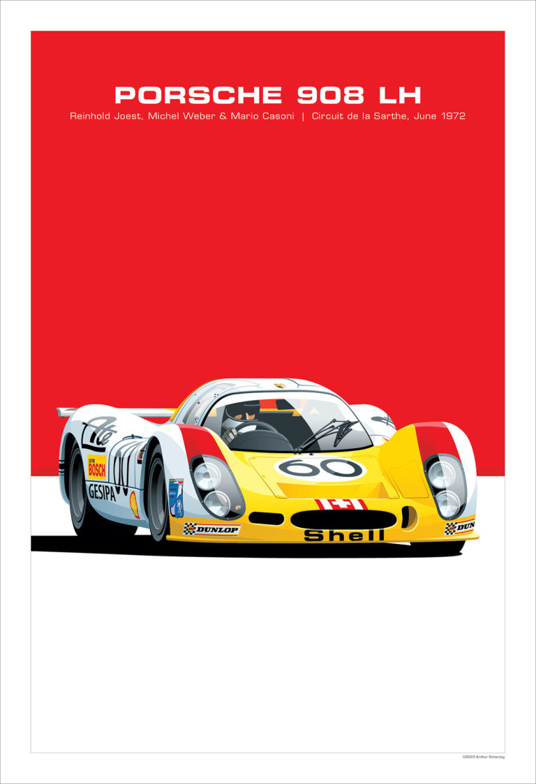 Racing Legends - A New Series of Poster Prints by Arthur Schening
