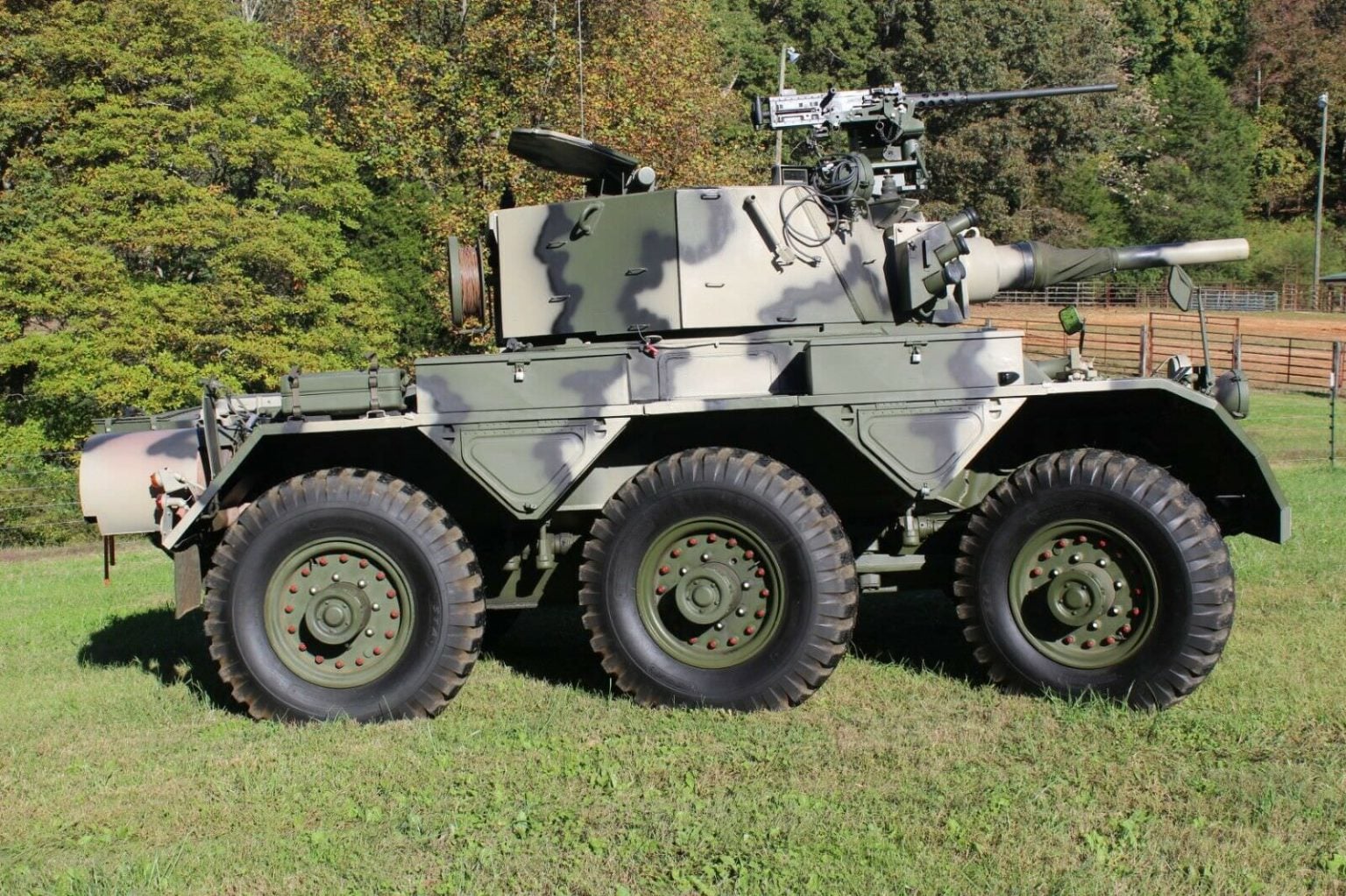 For Sale: A Vintage 6x6 Alvis Saladin Armored Vehicle – With A ...