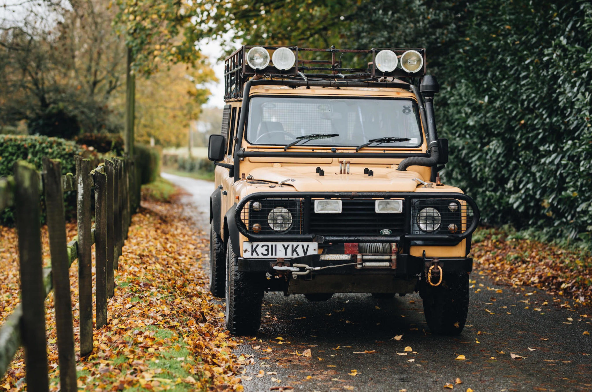 Camel Trophy Support Vehicle: 1992 Land Rover Defender 110