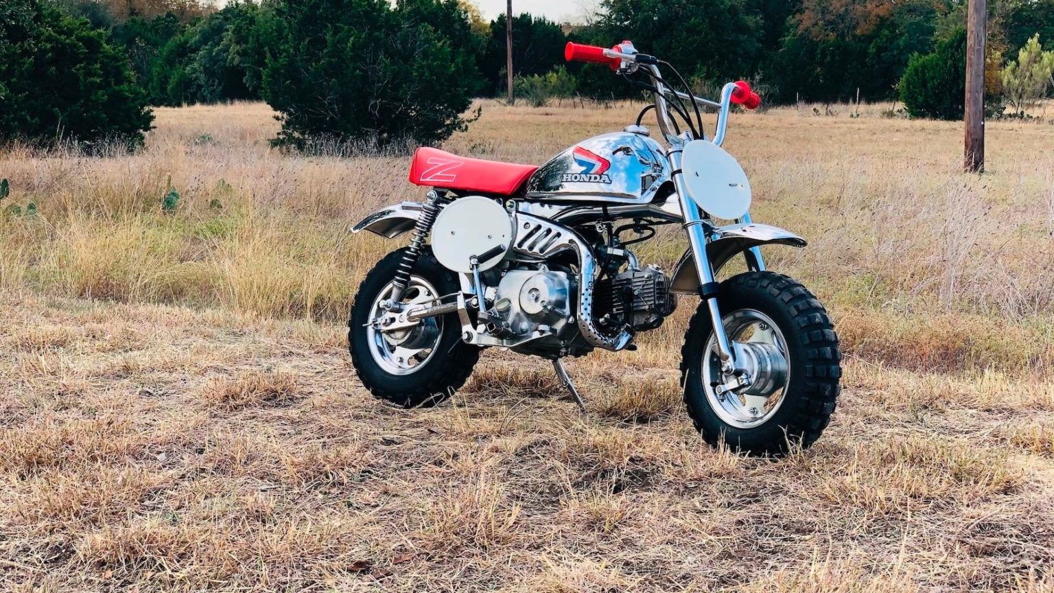 One Of The Rarest Original Monkey Bikes: The Honda Z50R Christmas Special