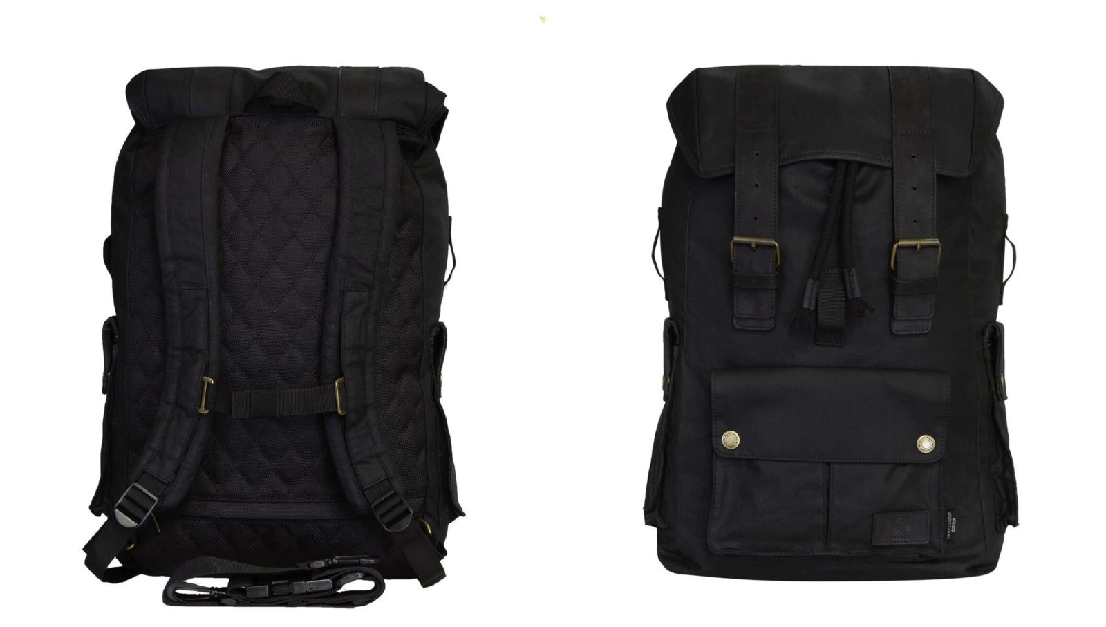 Merlin Ashby Waxed Cotton Motorcycle Rucksack