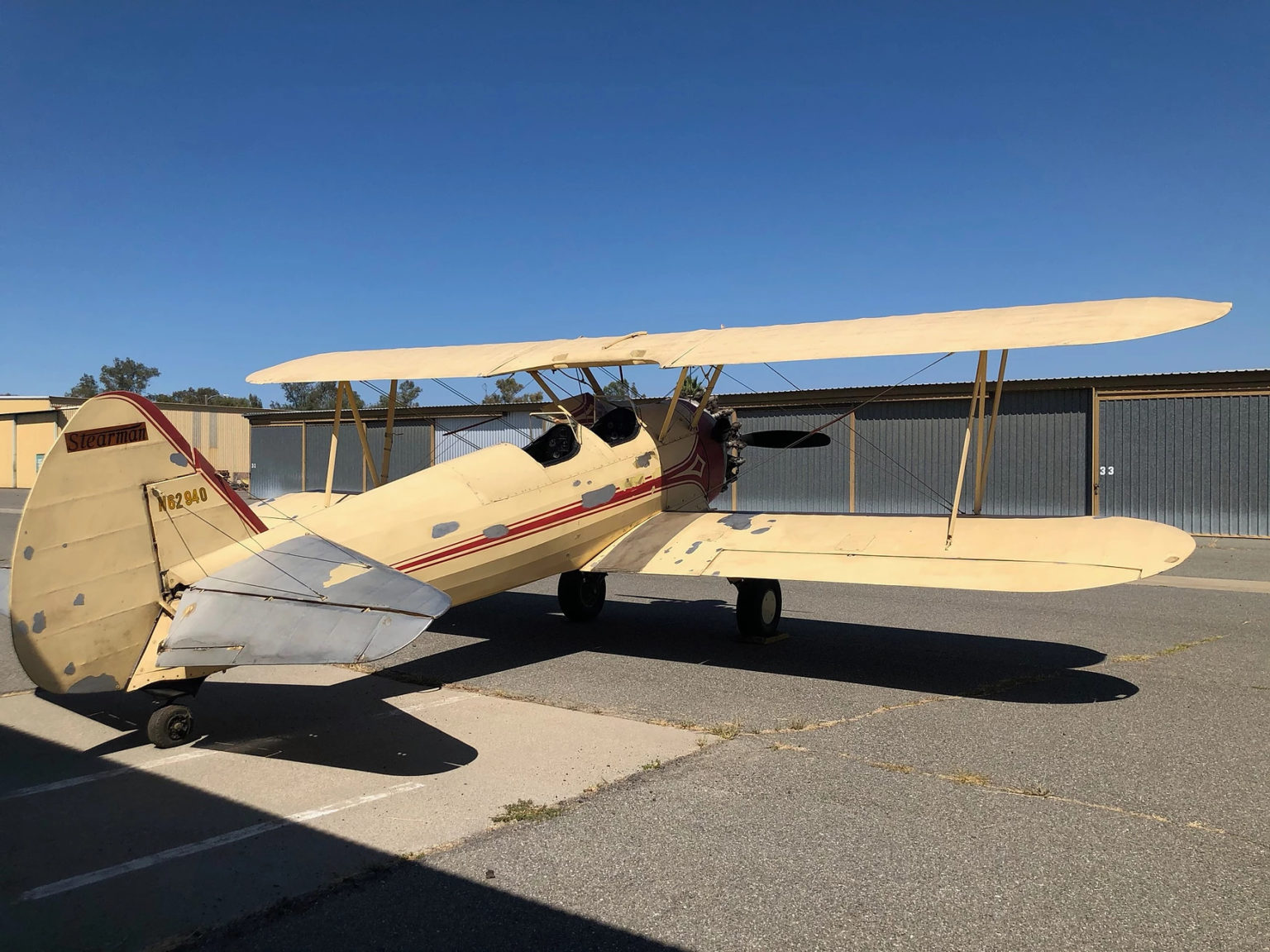 Project Plane: A WWII-Era Boeing Stearman Model 75 - $50,000 USD