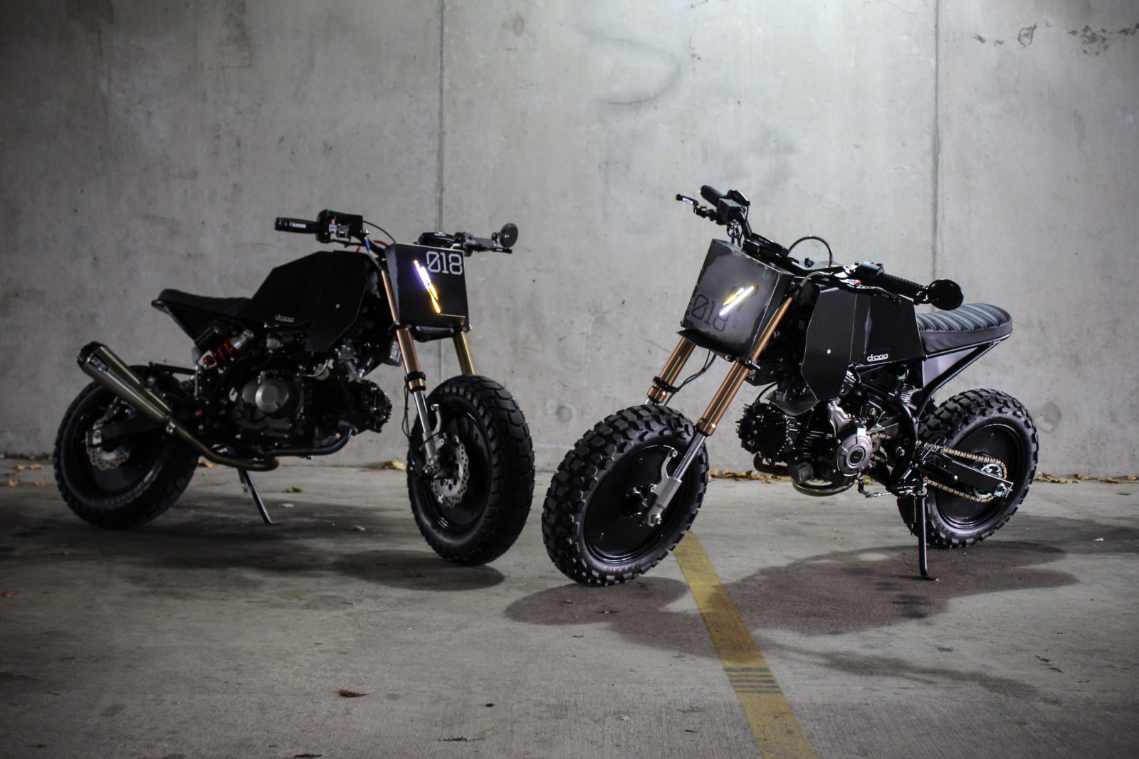 The Droog Moto DM-018 Mini Fighter