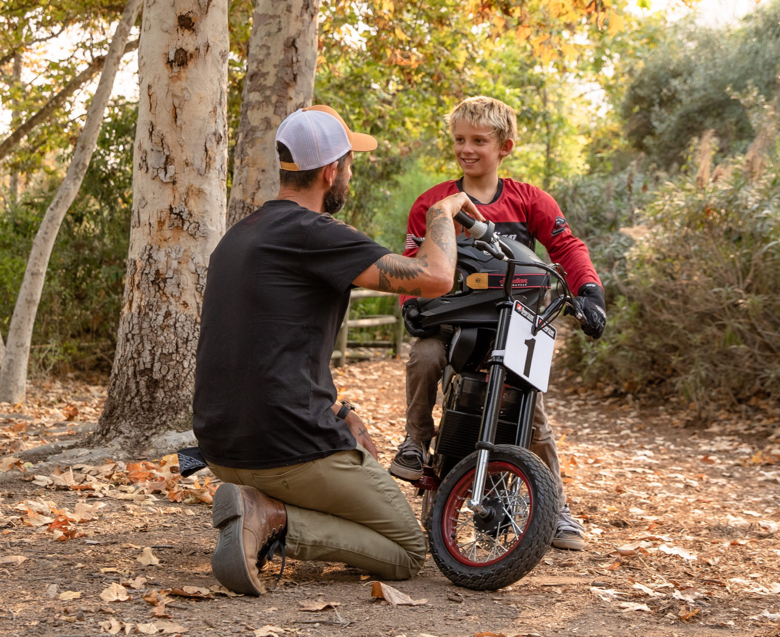 The Indian eFTR Jr. – An Electric Mini-Replica Of The FTR750 Race Bike ...